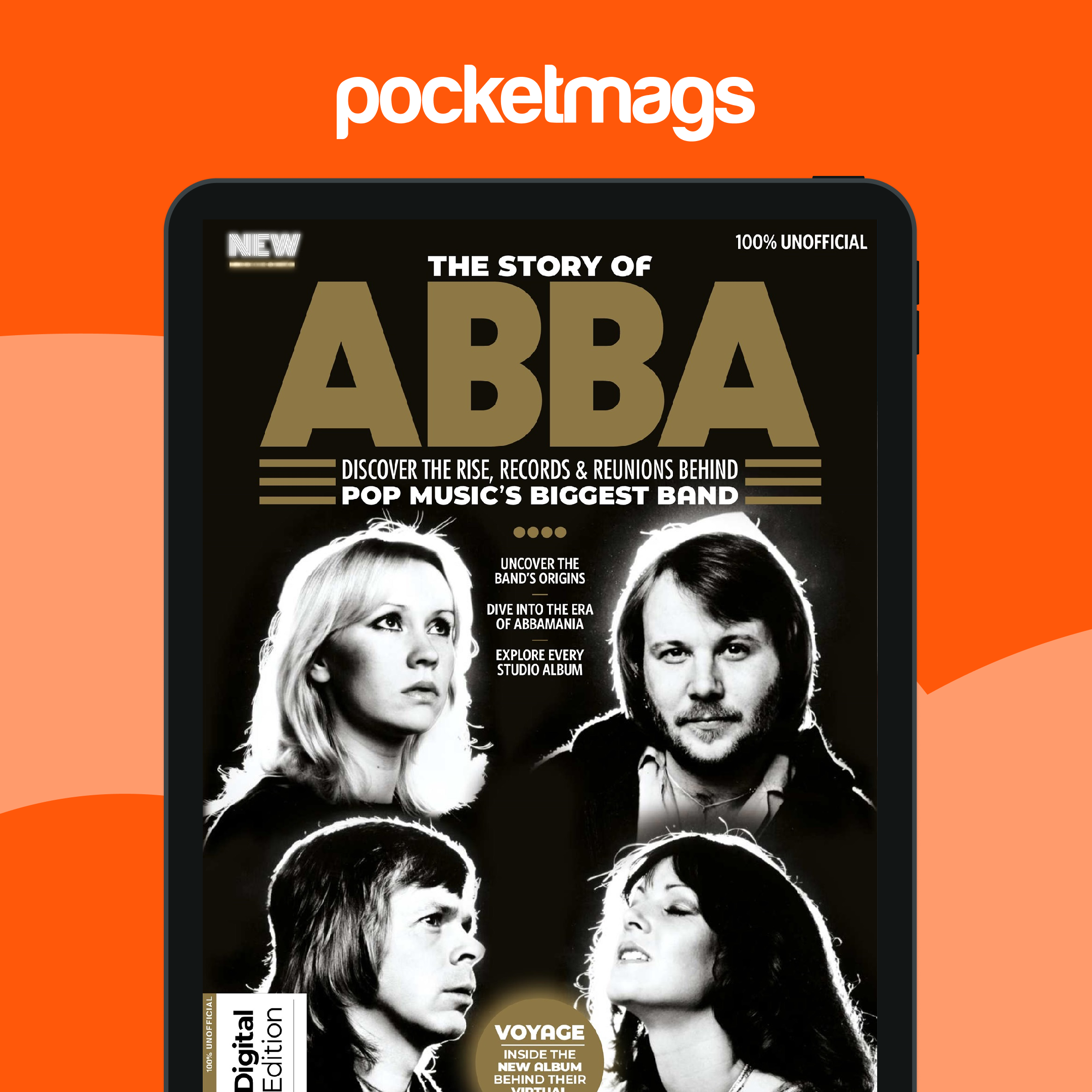 Music Magazine - The Story of Abba First Edition Back Issue