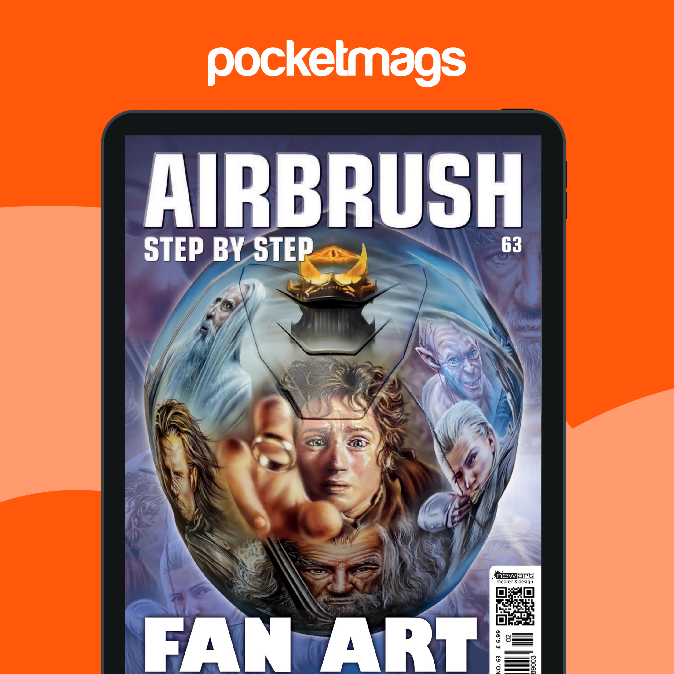 Airbrush Step by Step Magazine - NO. 63 Edición anterior