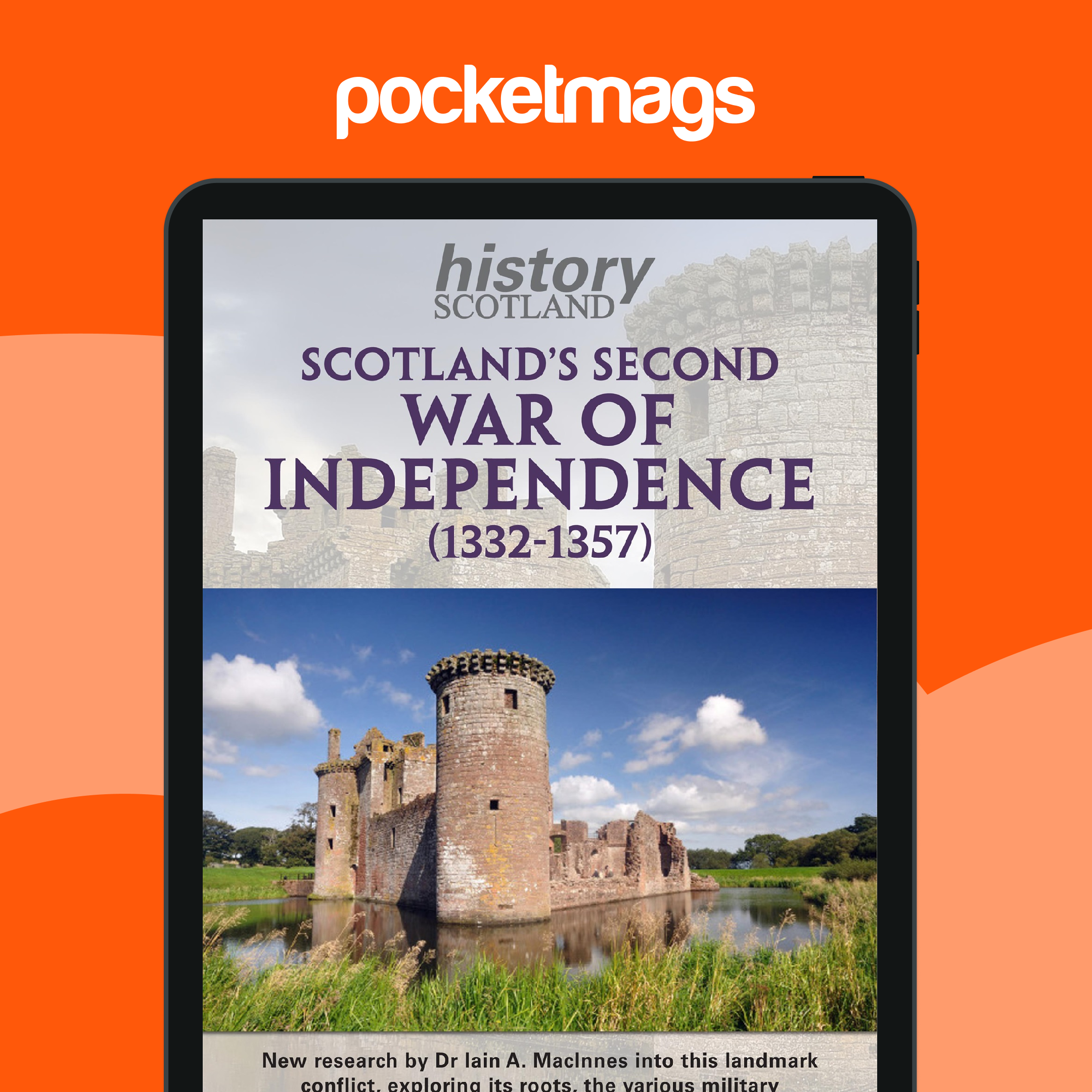 History Scotland Magazine - Scotland's Second War of Independence (1332 ...
