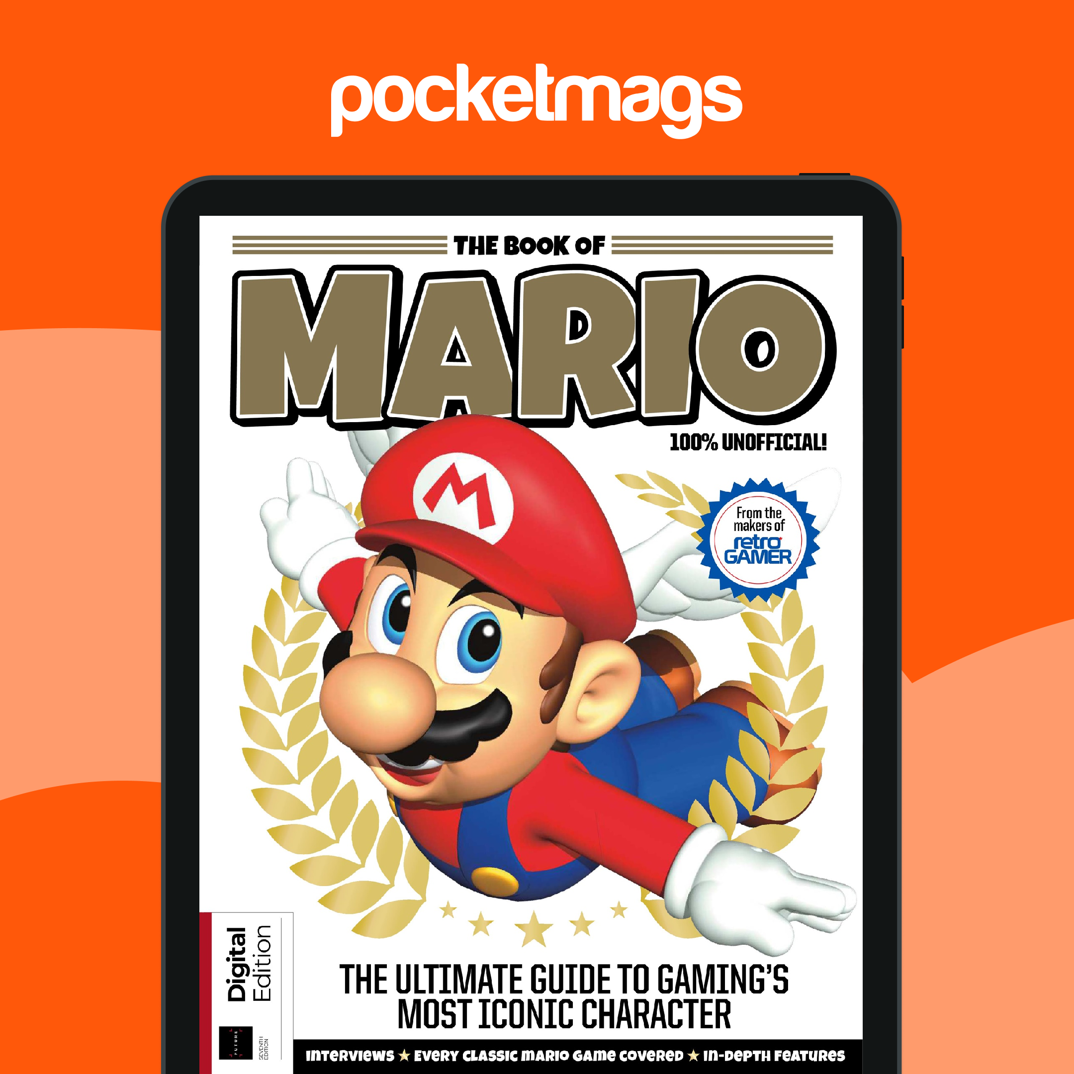 Gaming Bookazine - Retro Gamer Book of Mario Seventh Edition Back Issue