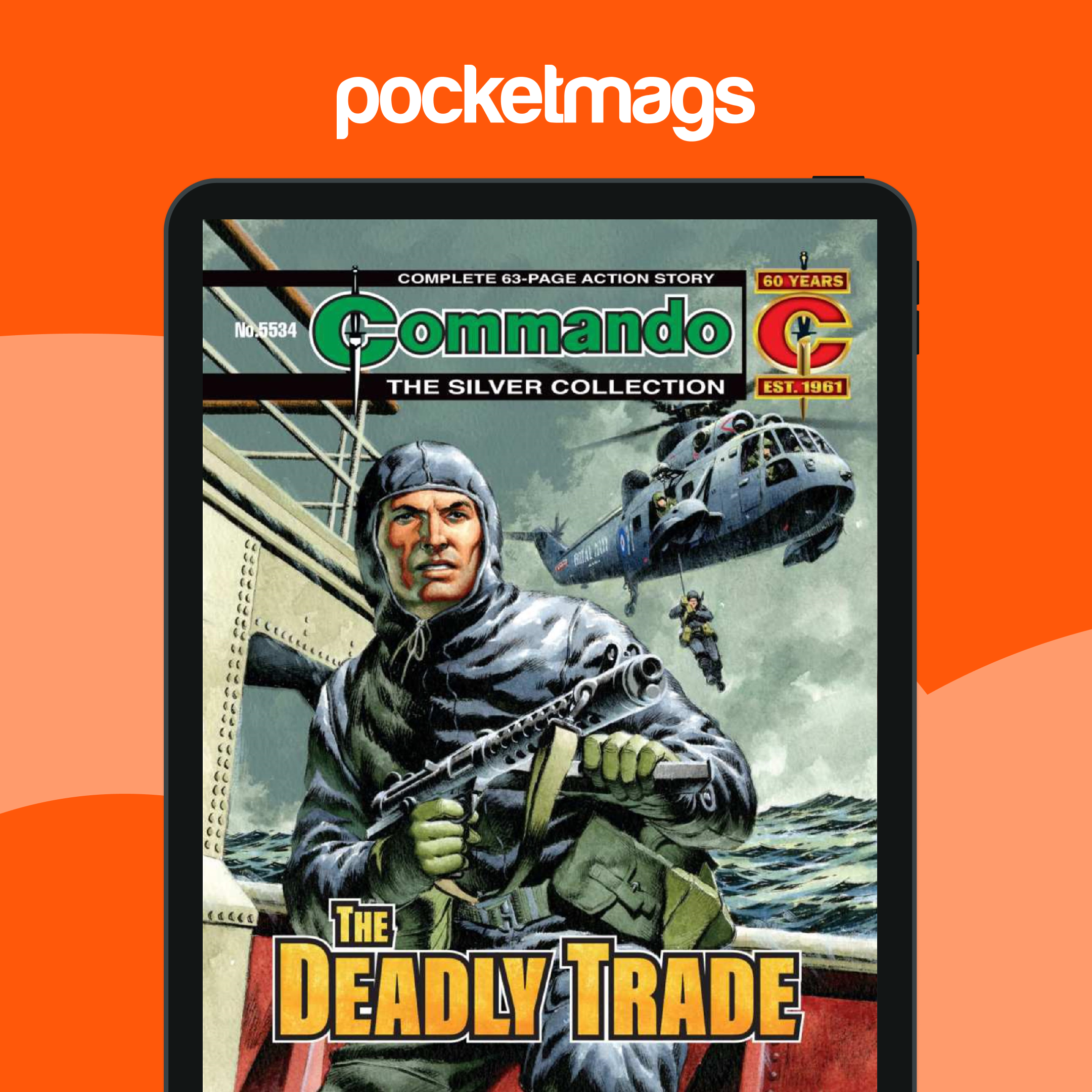 Commando Magazine - 5534 Retour à l'édition précédente