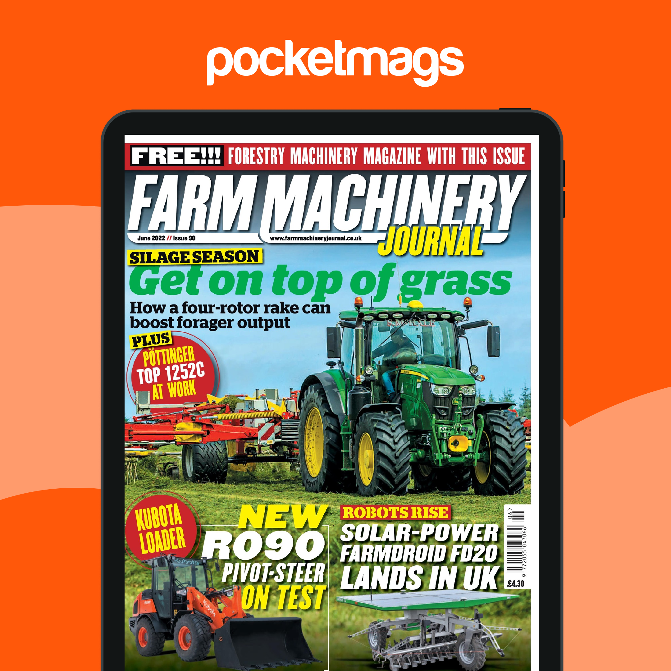 Farm Machinery Journal Magazine - June 2022 Back Issue