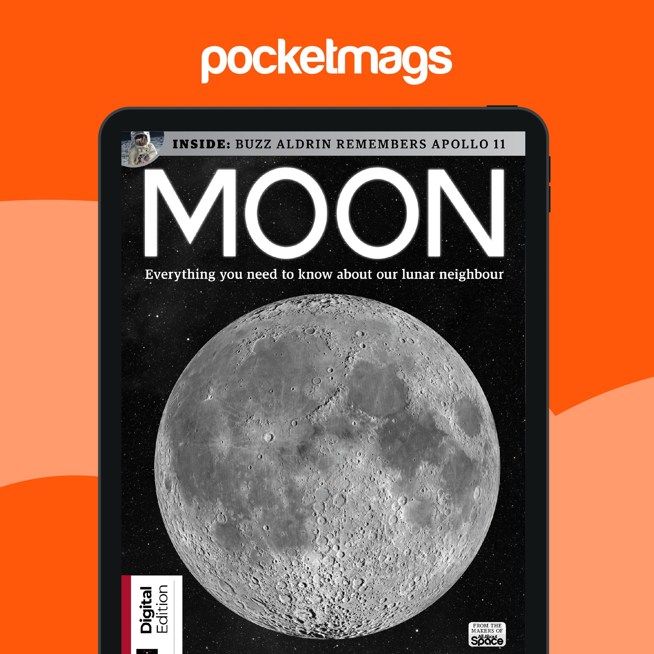 All About Space Bookazine - All About Space Book of The Moon Third ...