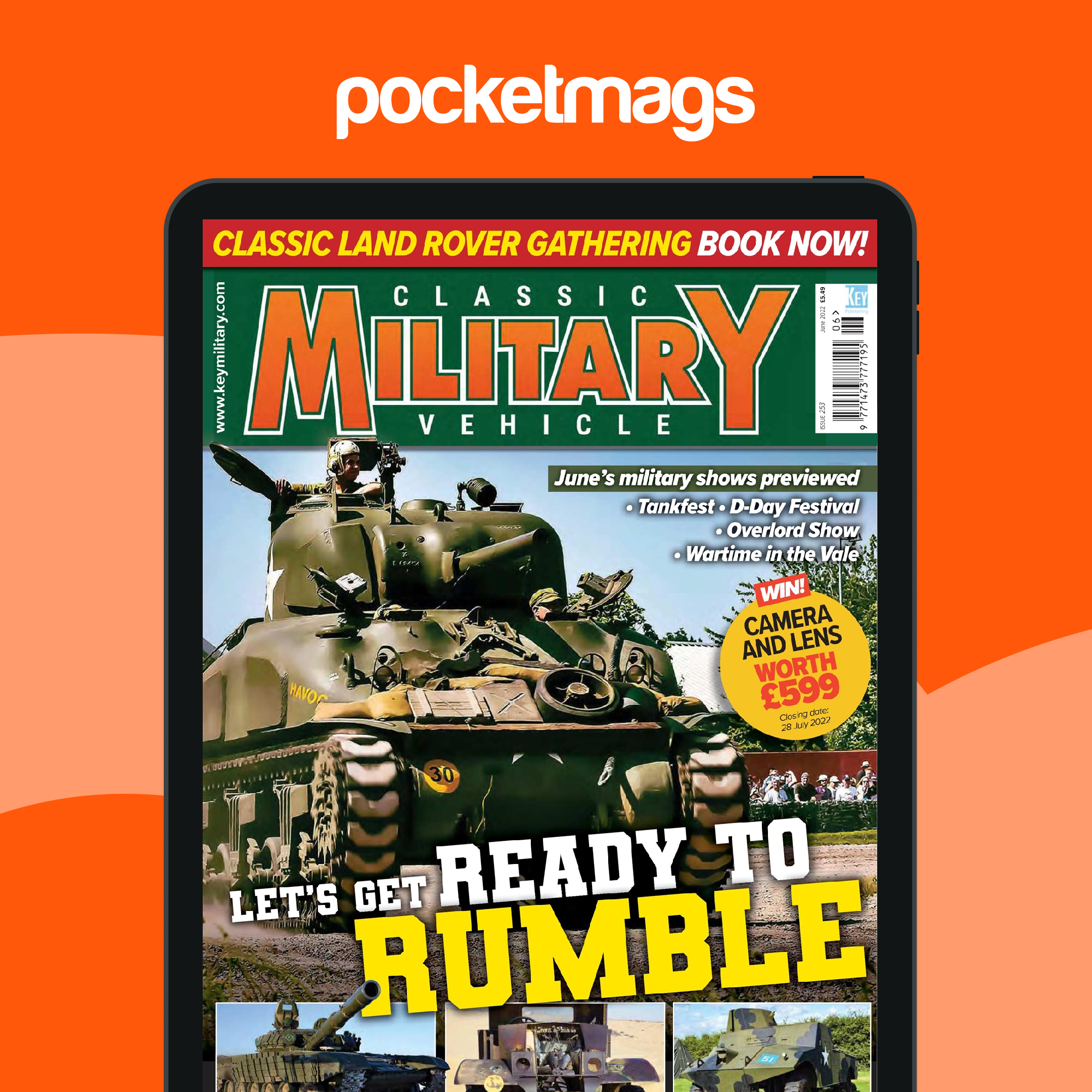 Classic Military Vehicle Magazine - June 2022 Edición anterior