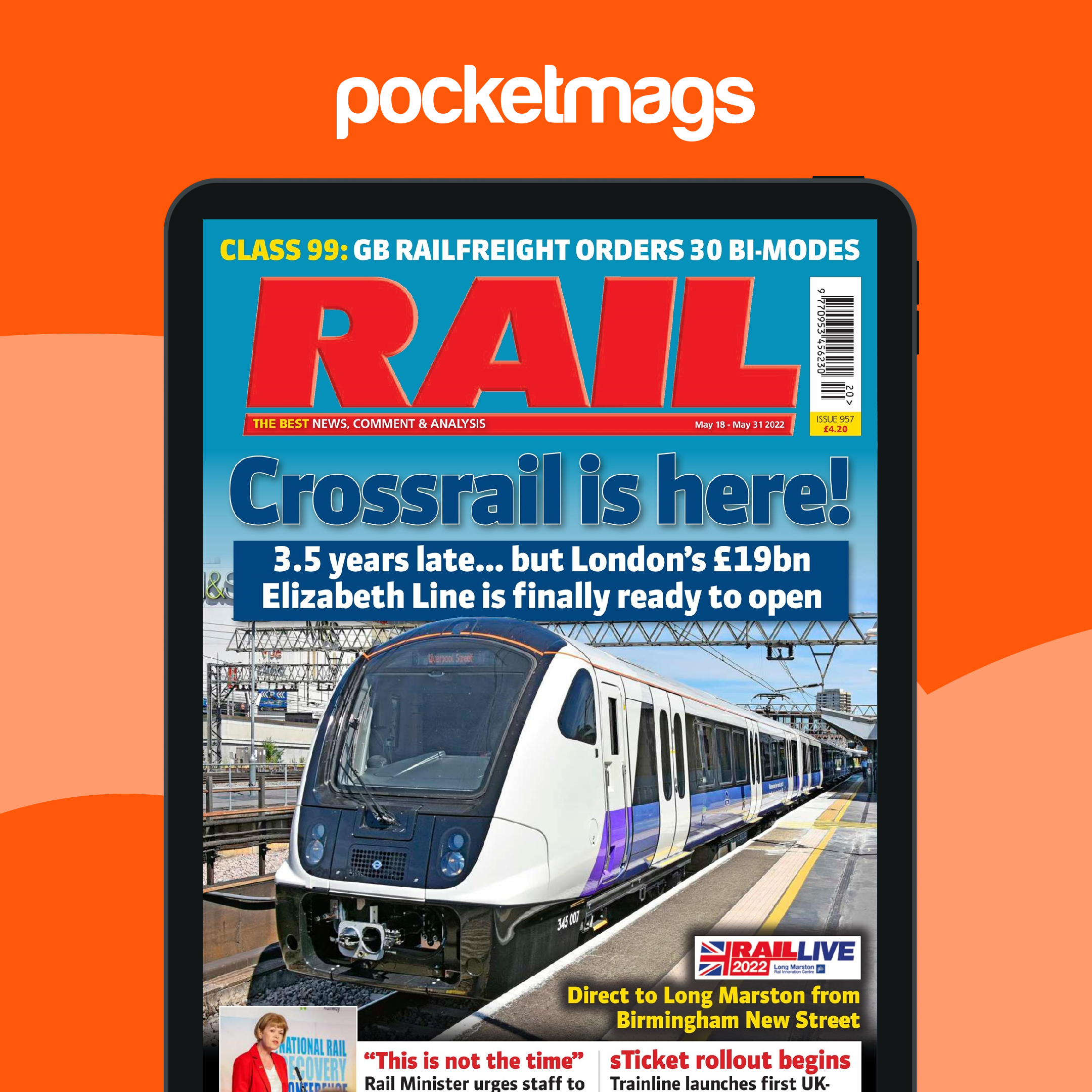Rail Magazine - 957 Back Issue