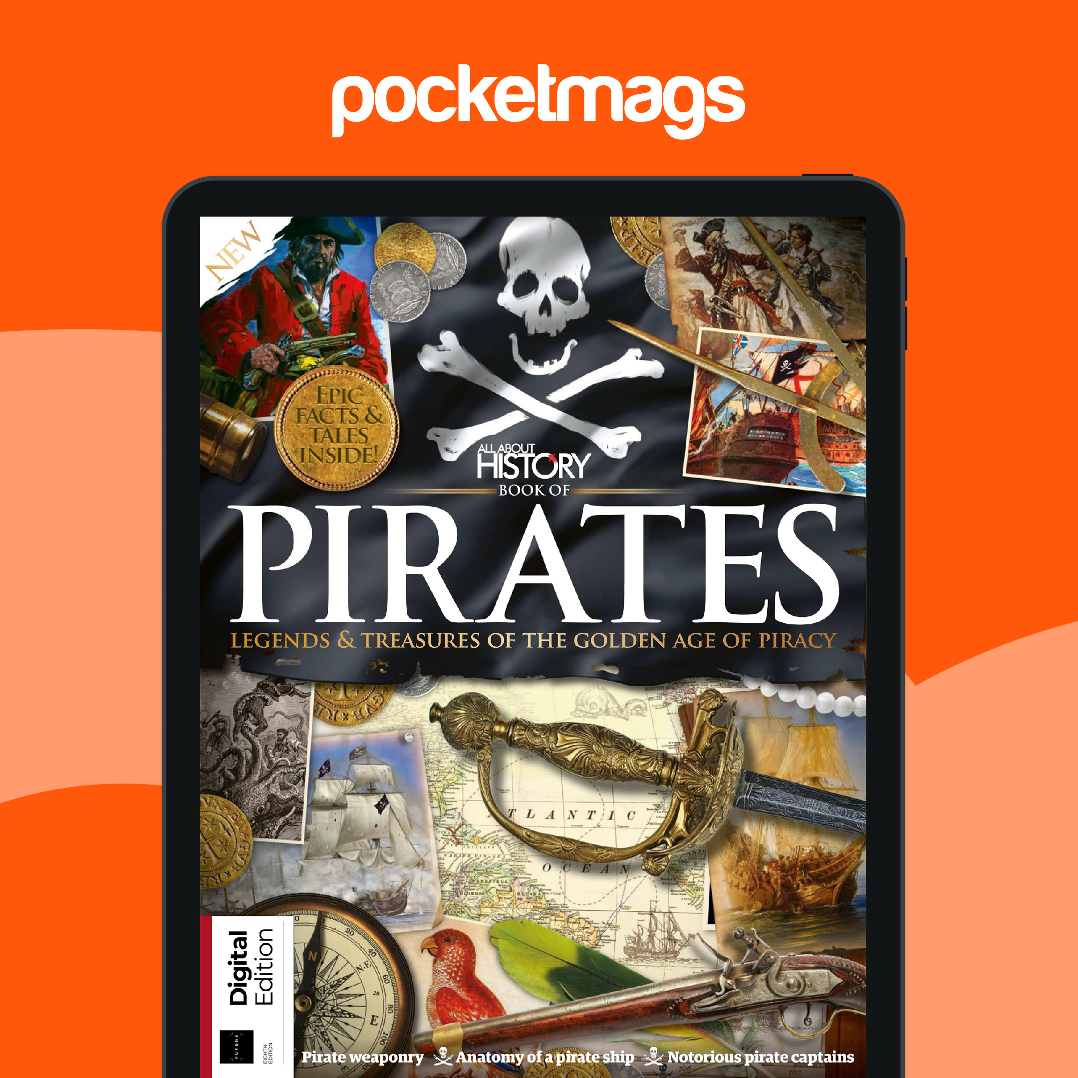 The History Anthology Magazine - All About History Book Of Pirates ...