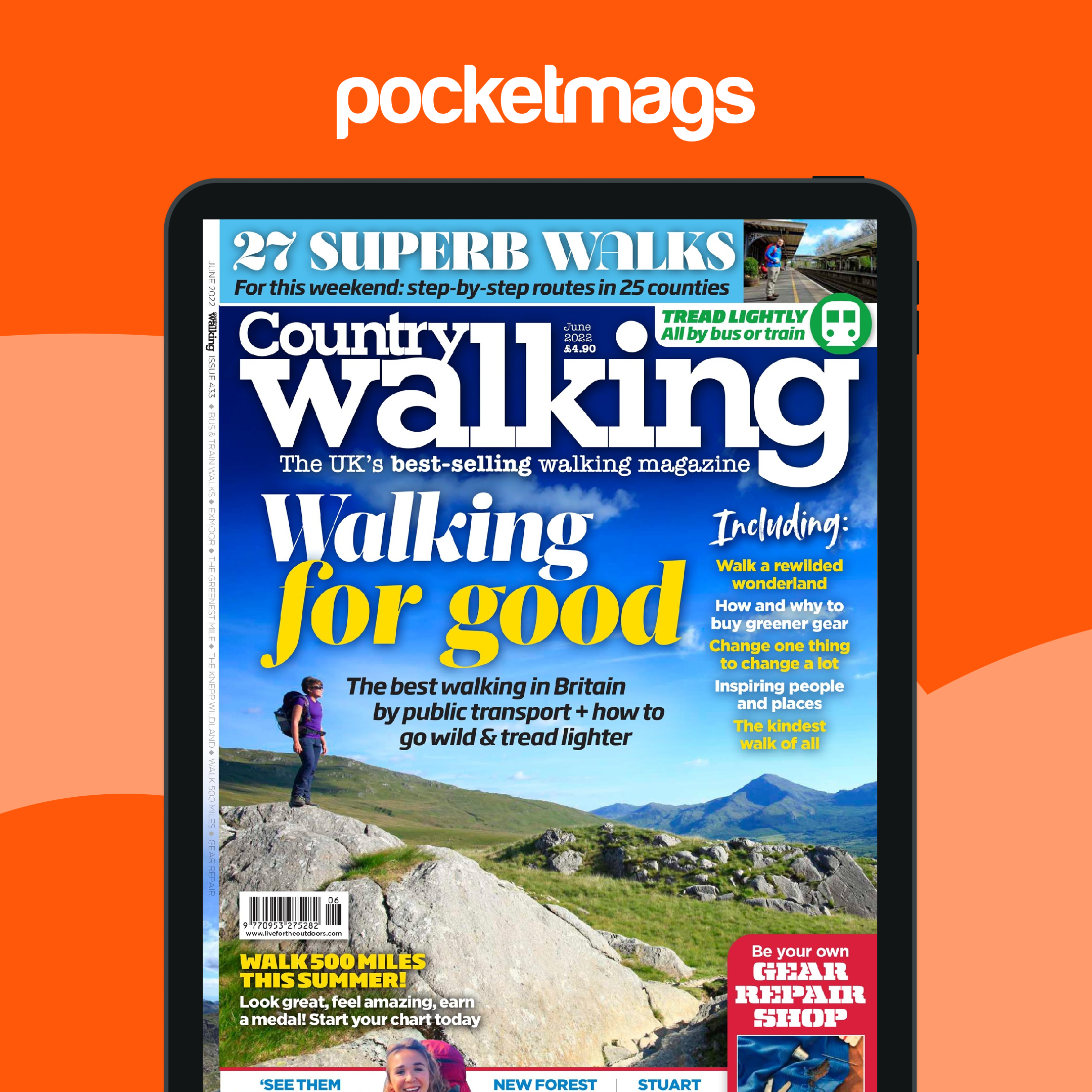 Country Walking Magazine - Jun-22 Back Issue