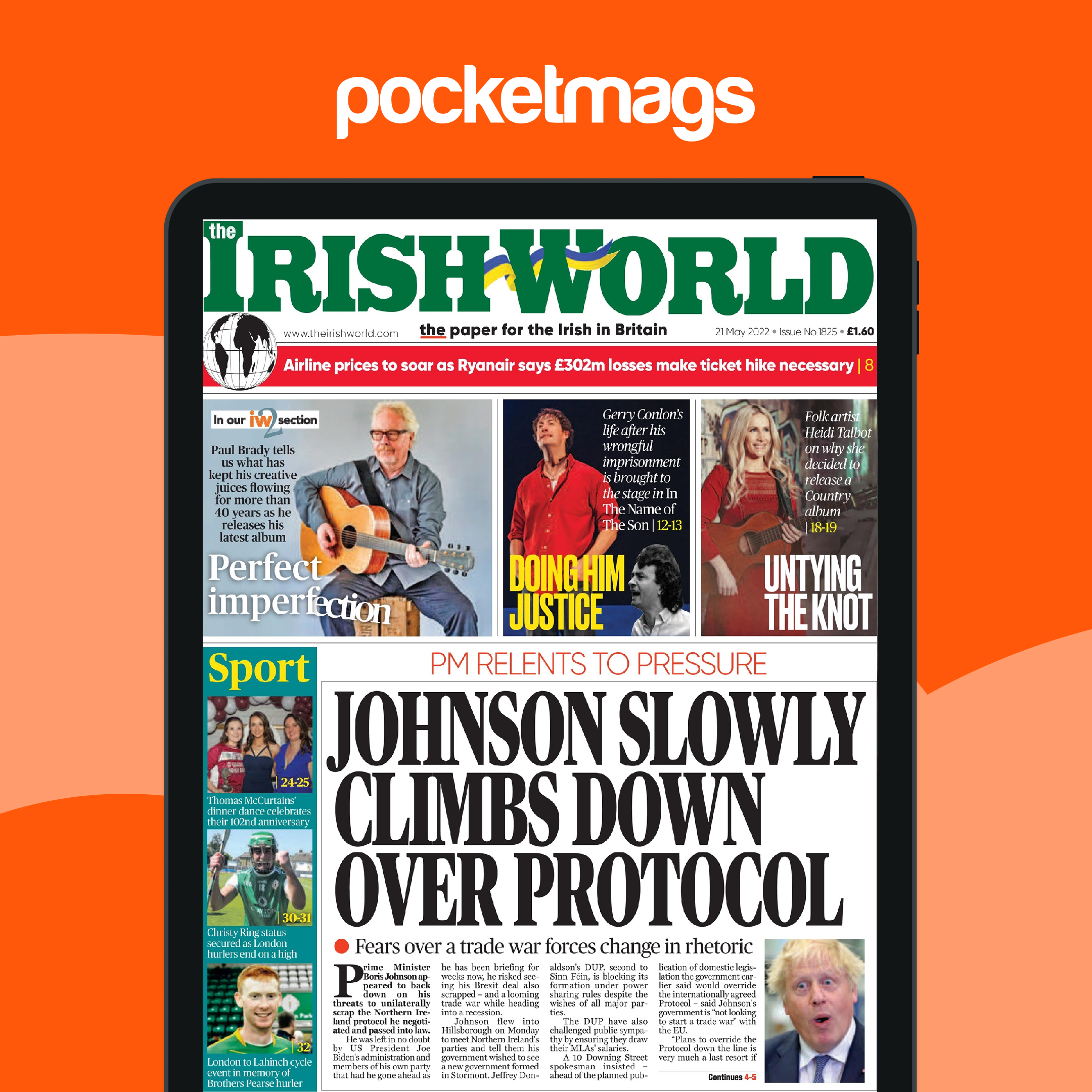 Irish World Magazine - 1825 Back Issue