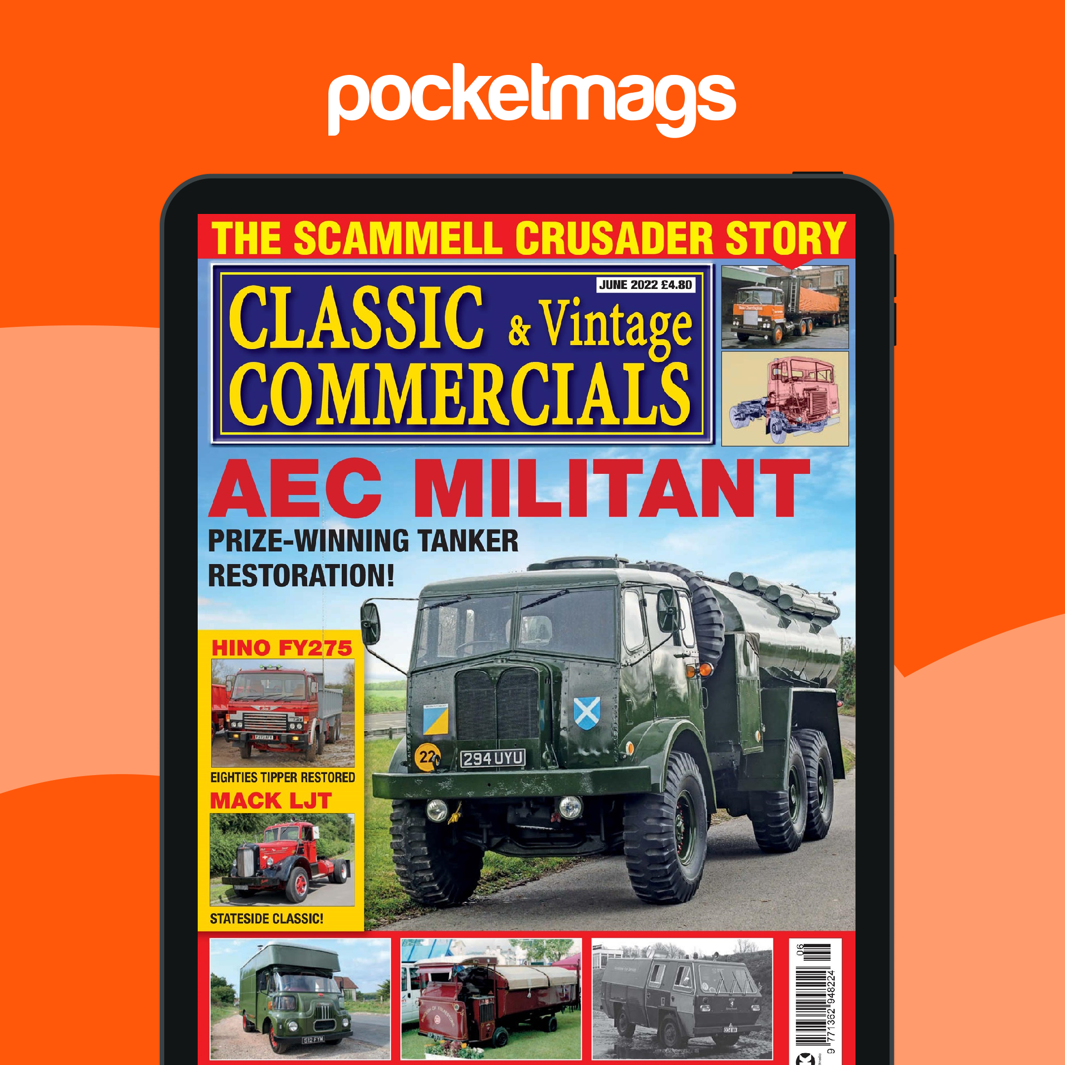 Classic & Vintage Commercials Magazine - Jun-22 Back Issue
