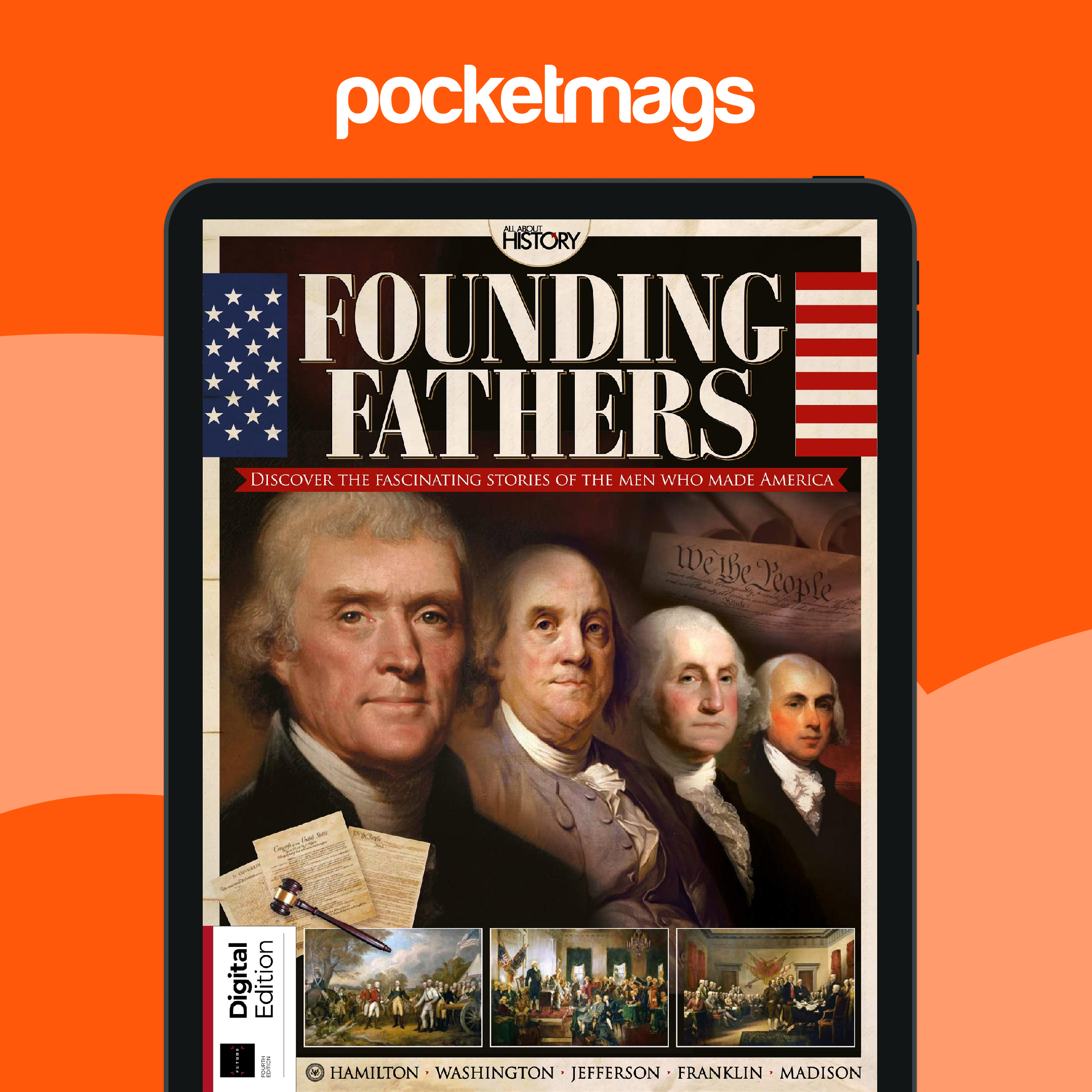 About History Bookazine - All About History Book of the Founding ...