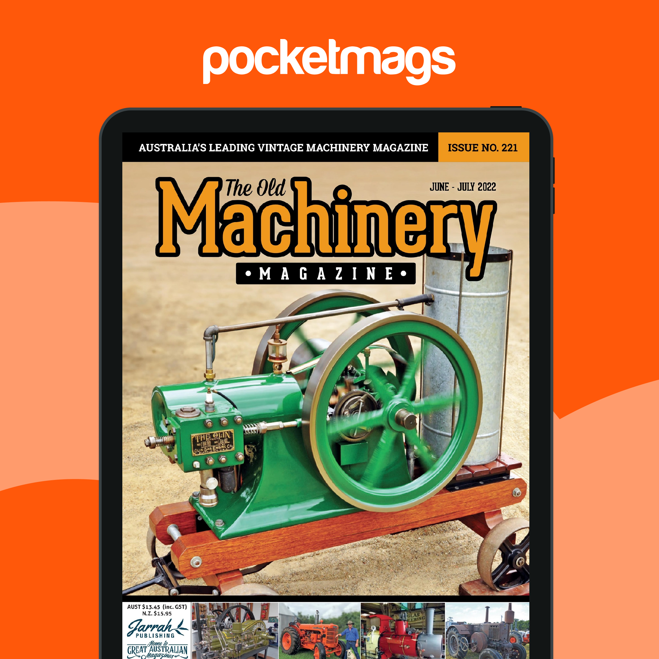 The Old Machinery Magazine - #221 TOMM Back Issue