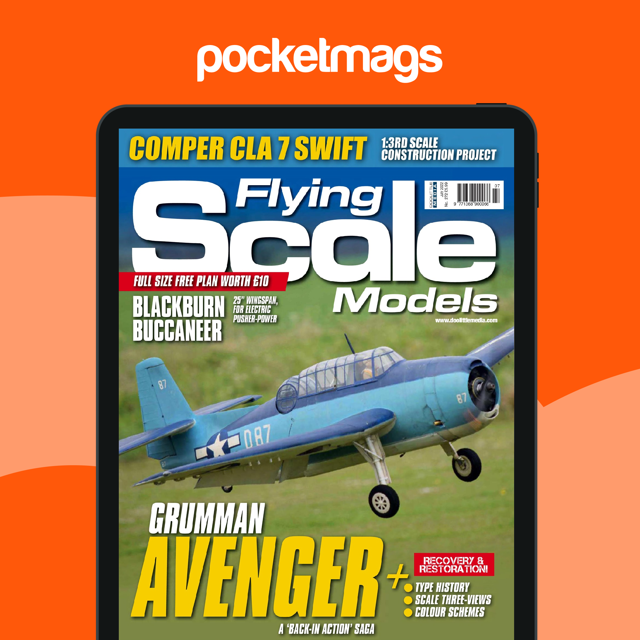 Flying Scale Models Magazine - July 22 Back Issue