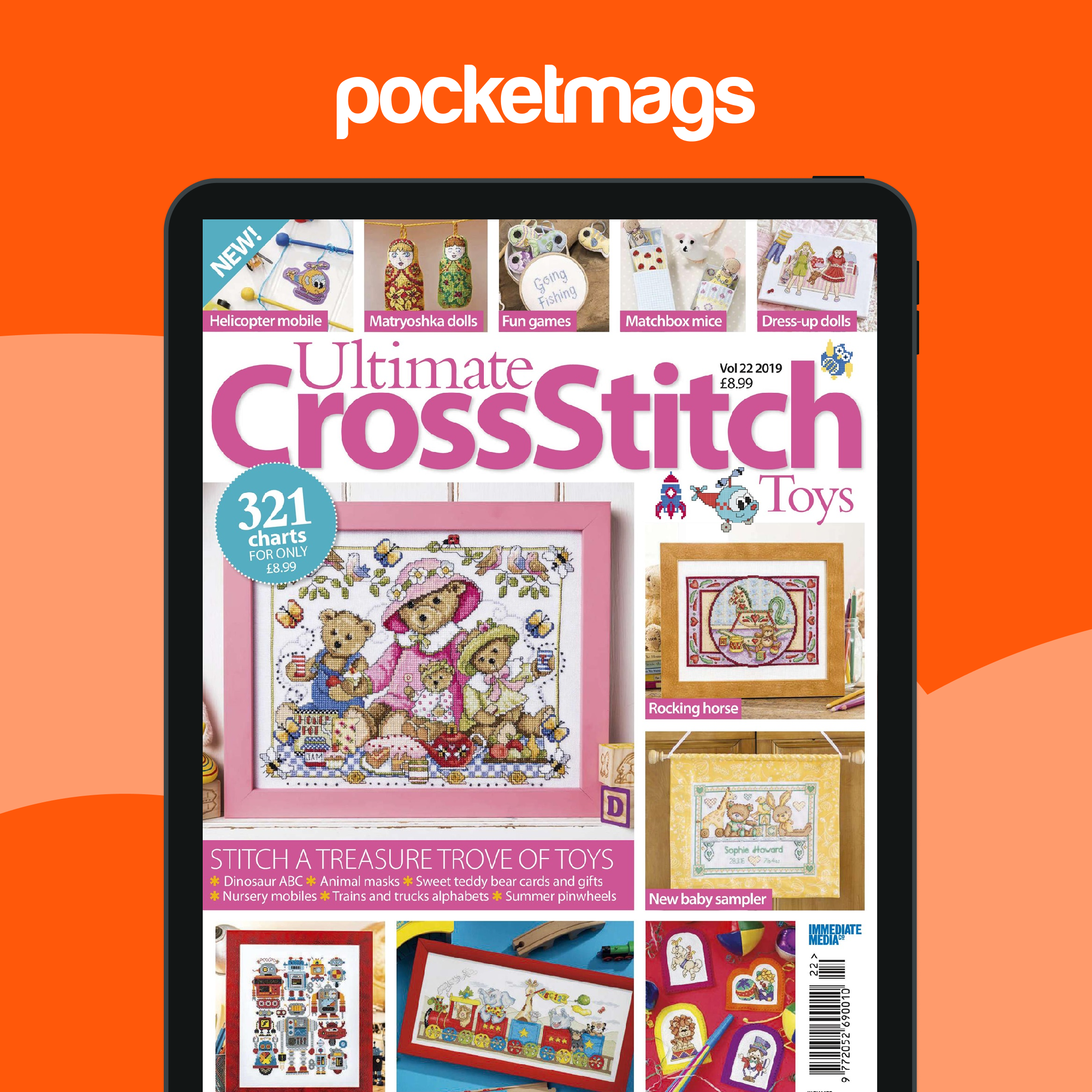 The World of Cross Stitching Magazine - Ultimate Cross Stitch Toys Vol ...