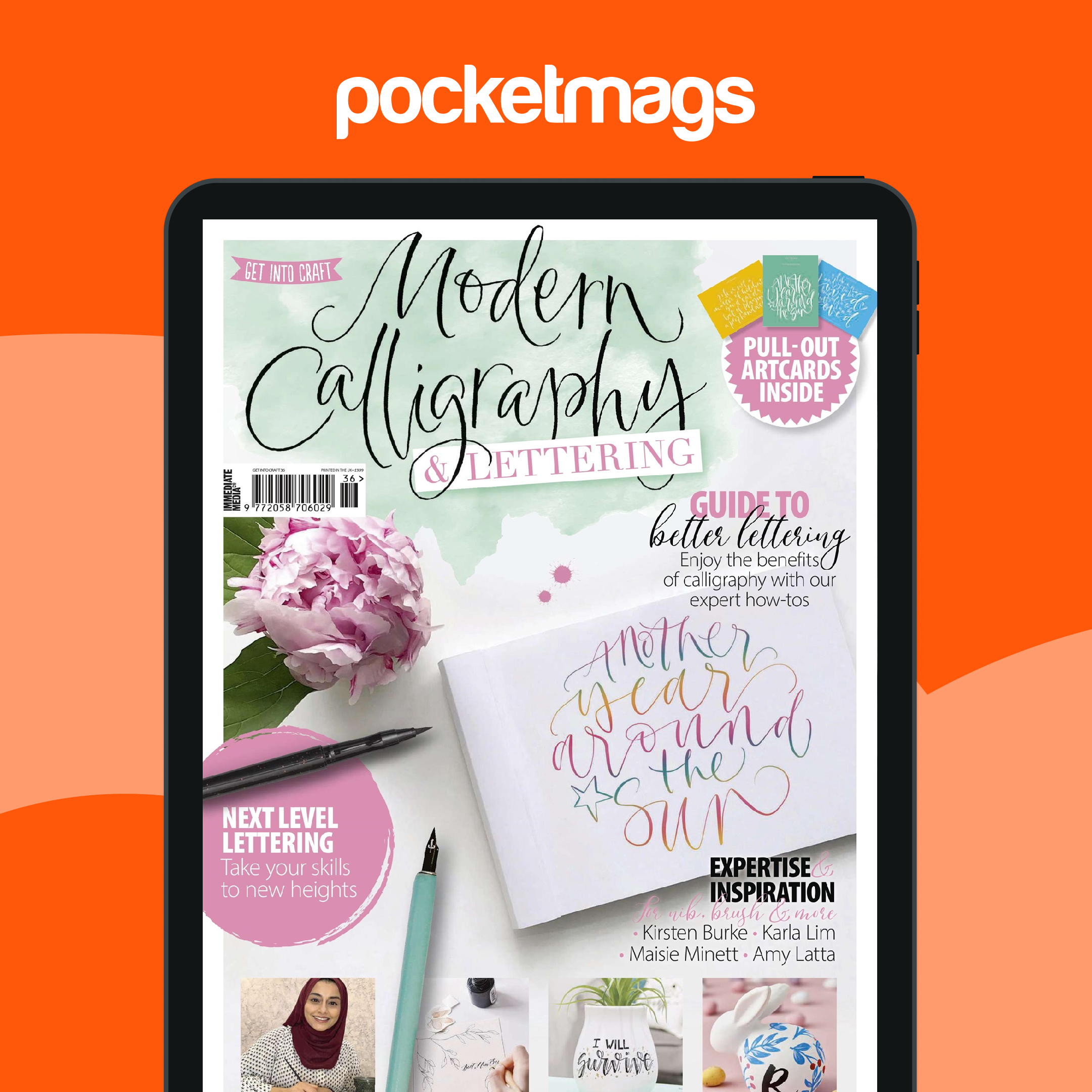 Mollie magazine - Calligraphy and Lettering Spring 2021 Edición especial