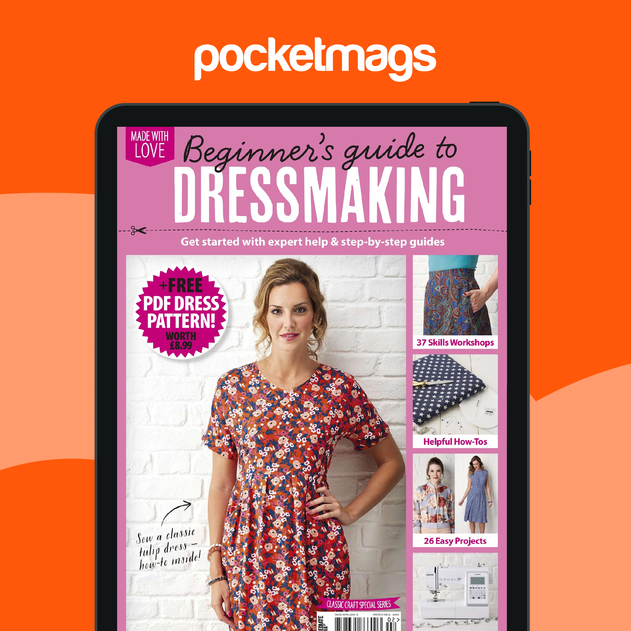Simply Sewing Magazine - Beginners Guide To Dressmaking 2020 Special Issue