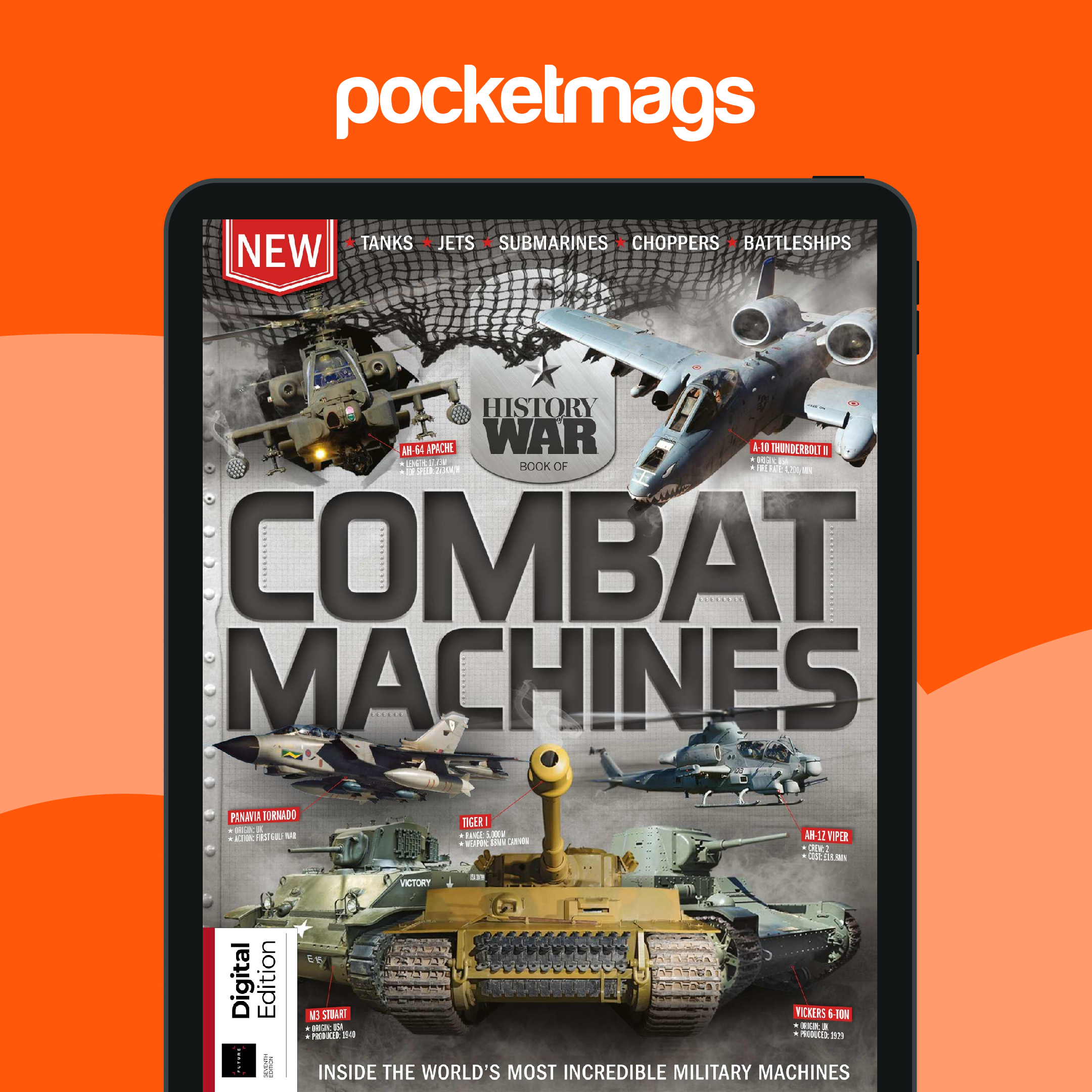 History of War Bookazine - History of War Combat Machines 7th Ed Retour ...