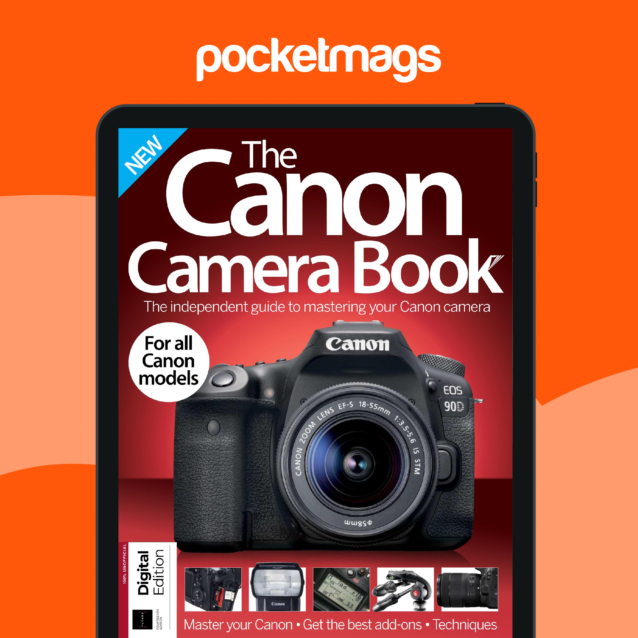 Photography Bookazine - The Canon Camera Book Fourteenth Edition Back Issue