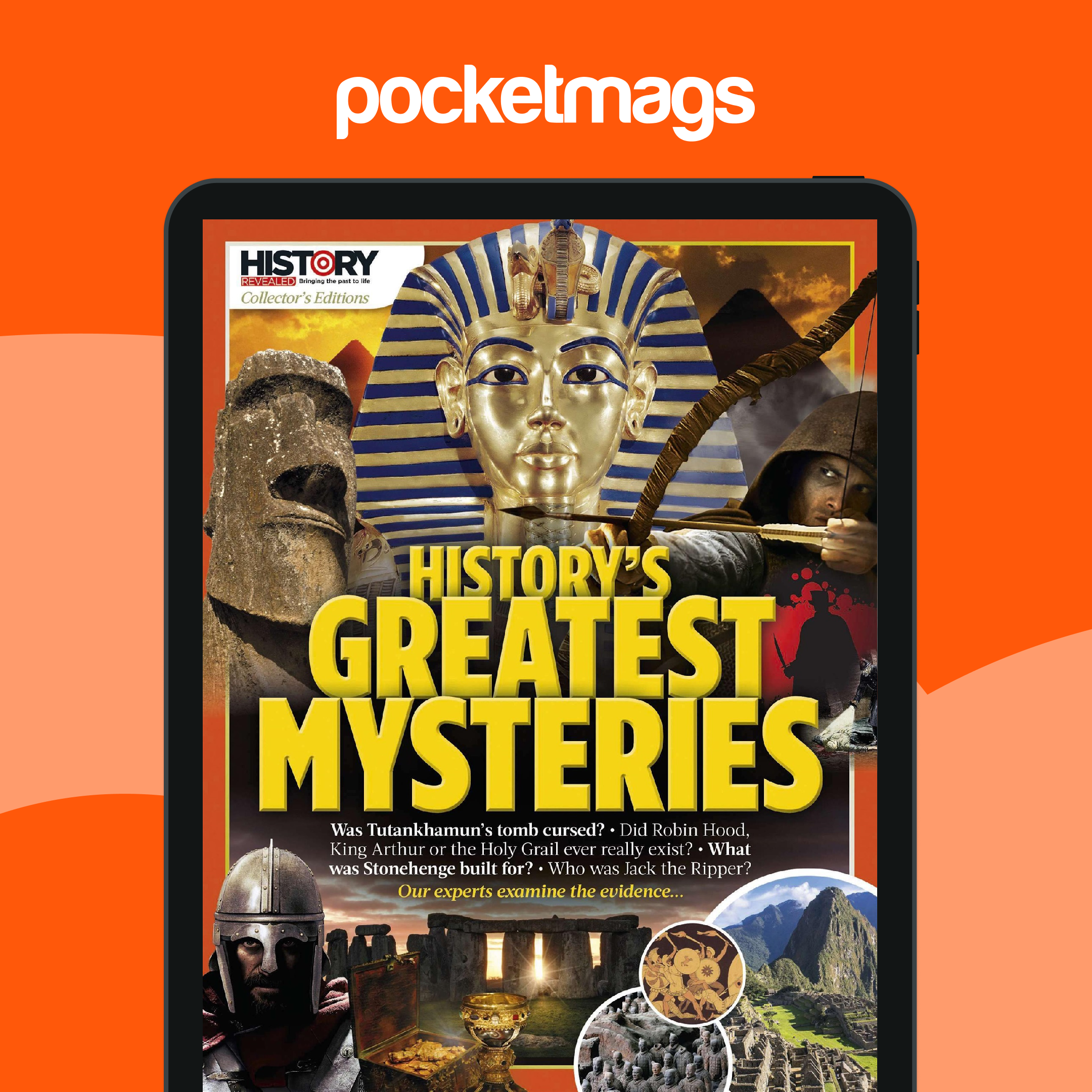 BBC History Revealed Magazine - History's Greatest Mysteries Edição ...