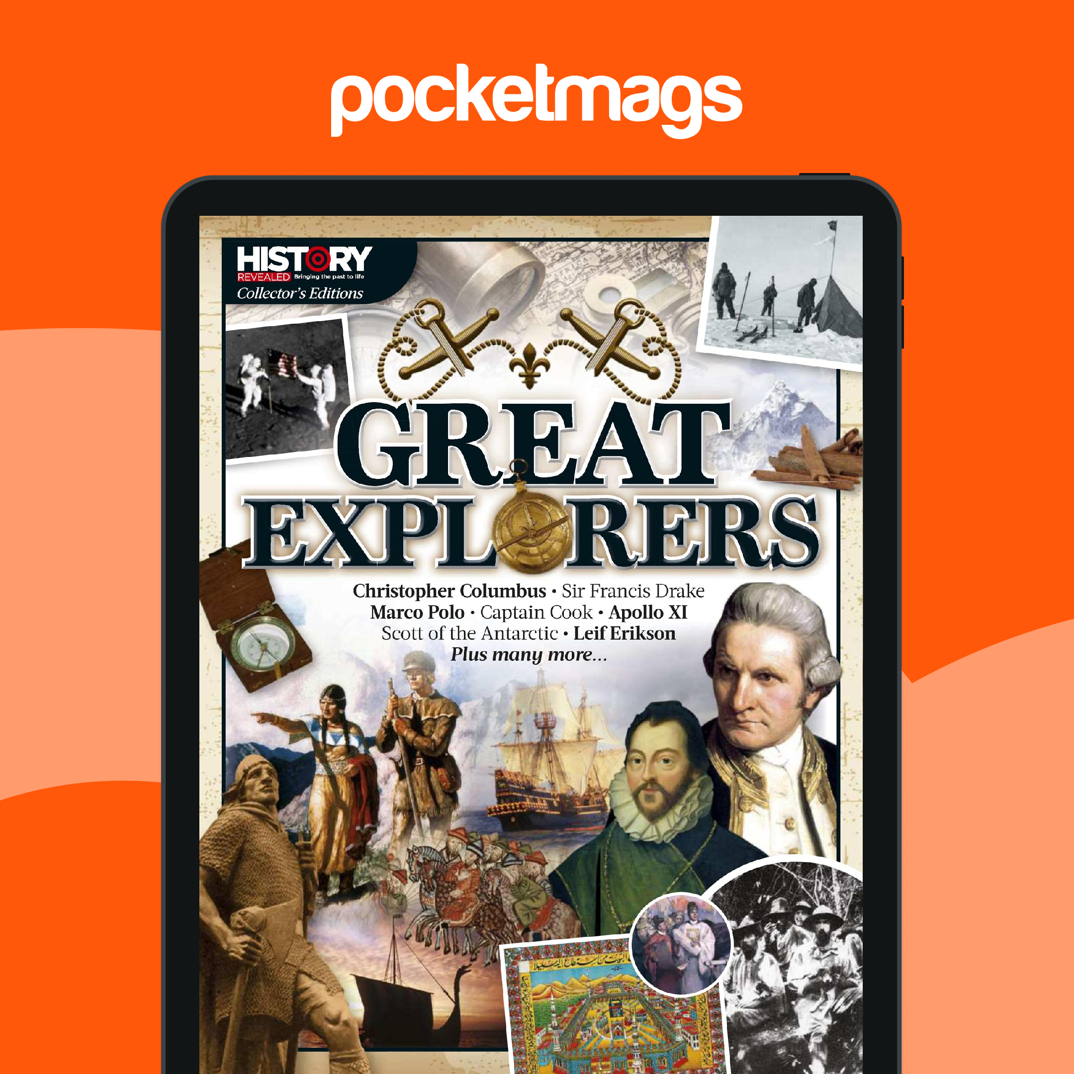 BBC History Revealed Magazine - Revealed - Great Explorers Edición especial