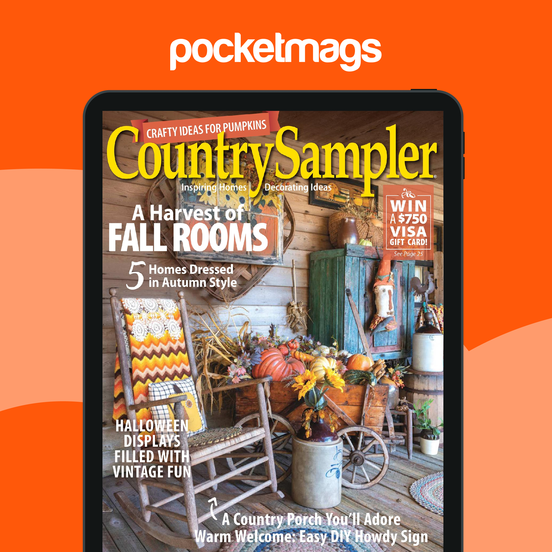 Country Sampler Home Magazine - September 2022 Back Issue