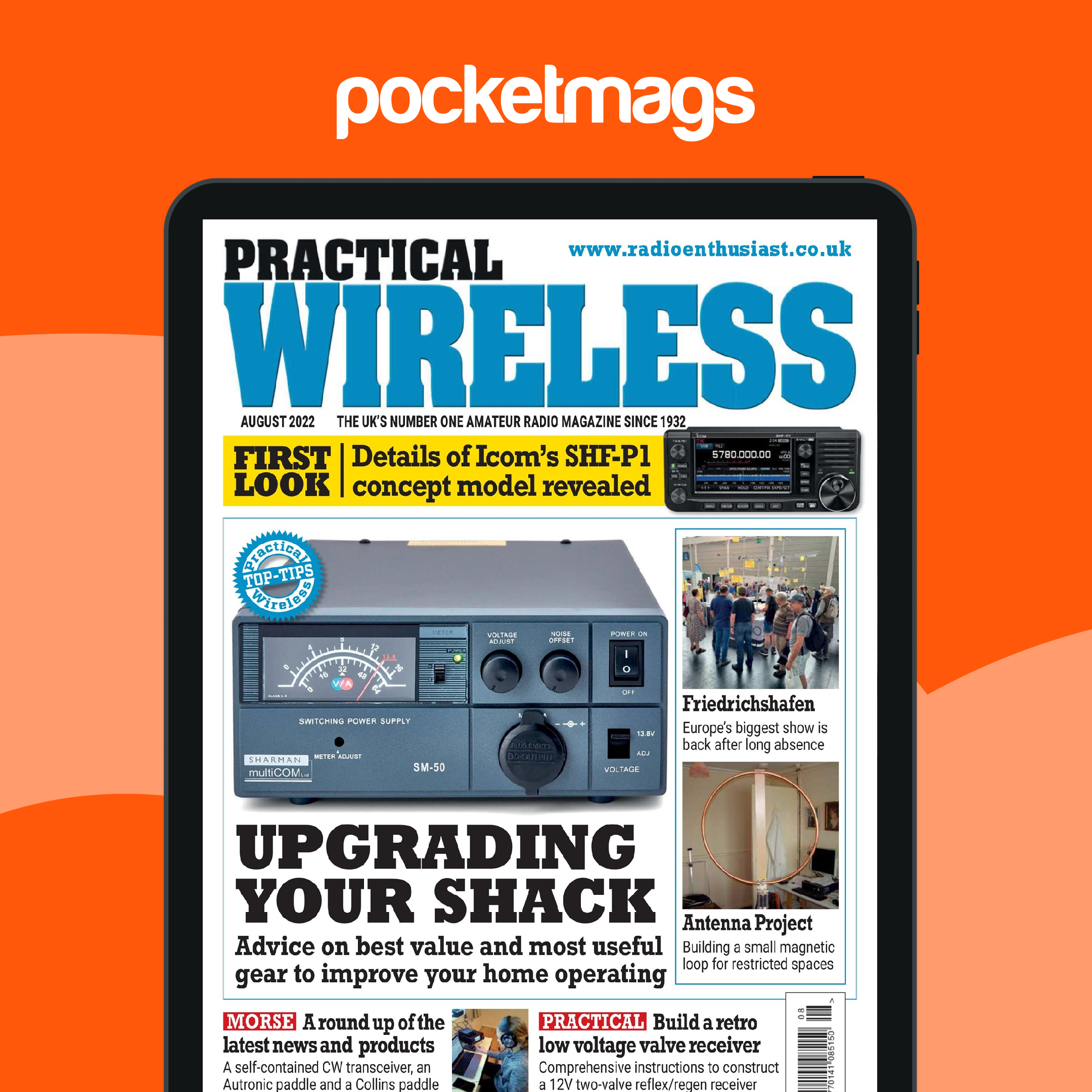 Practical Wireless Magazine - August 2022 Back Issue
