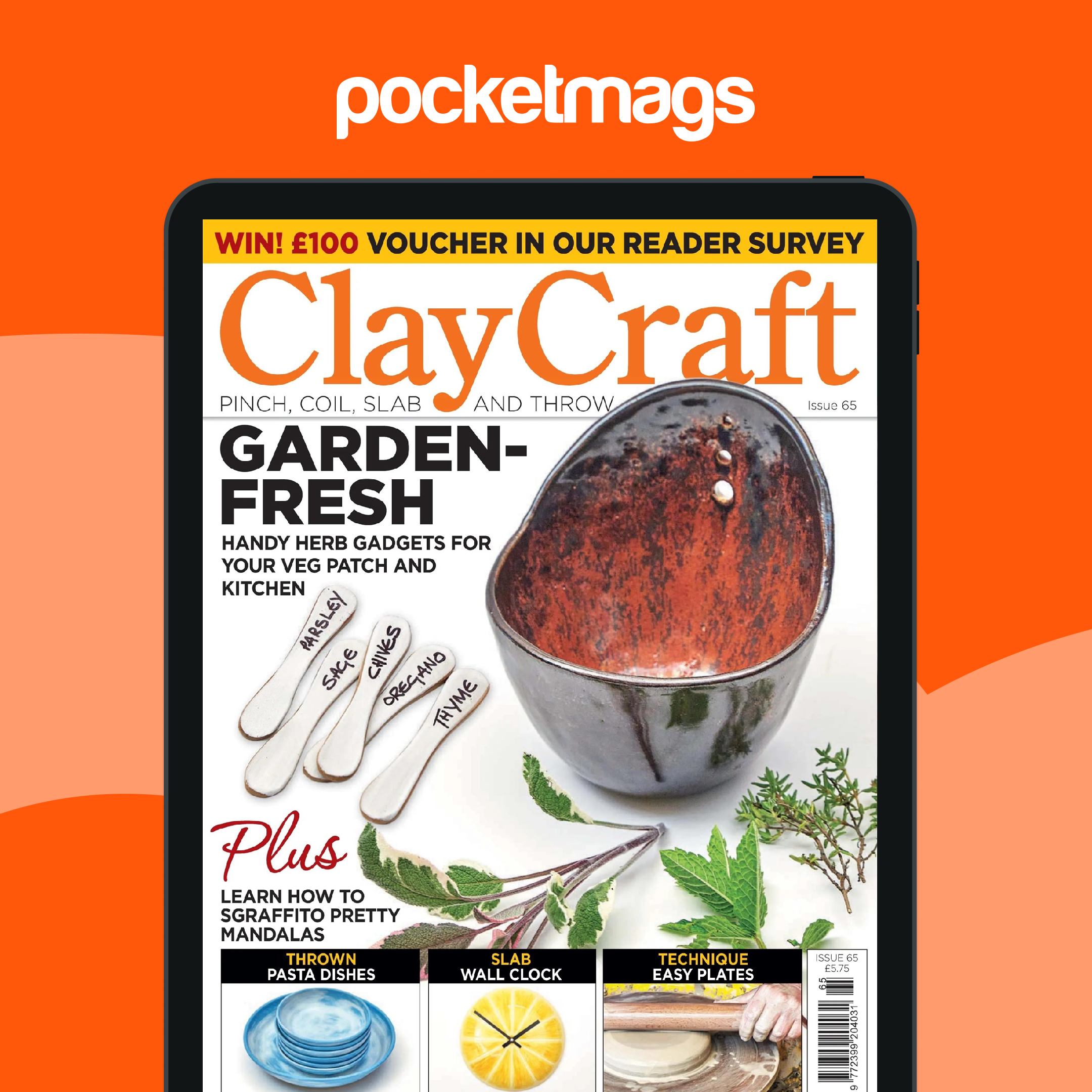 ClayCraft Magazine - Issue 65 Back Issue