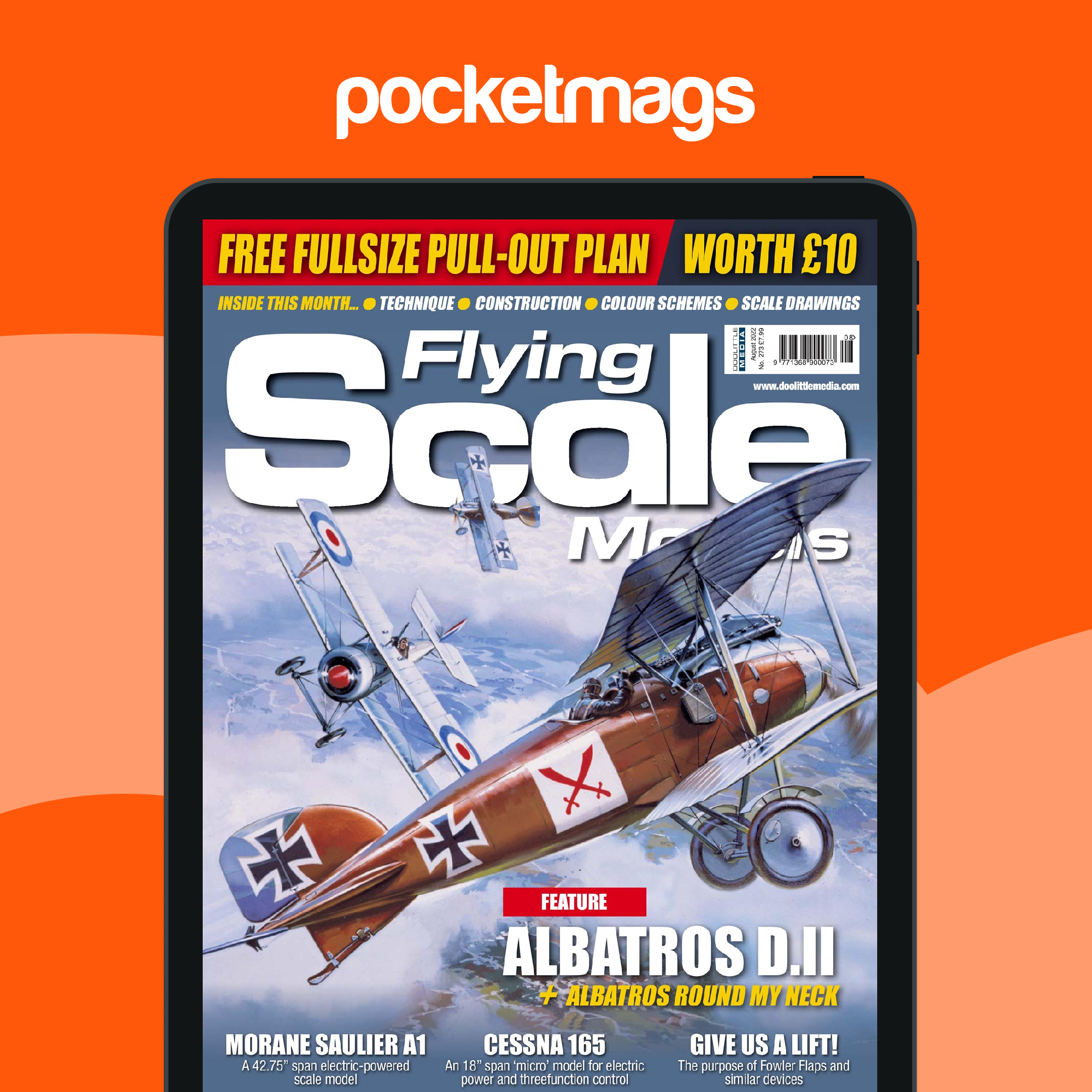 Radio Control Model Flyer Magazine - Aug 22 Edición anterior