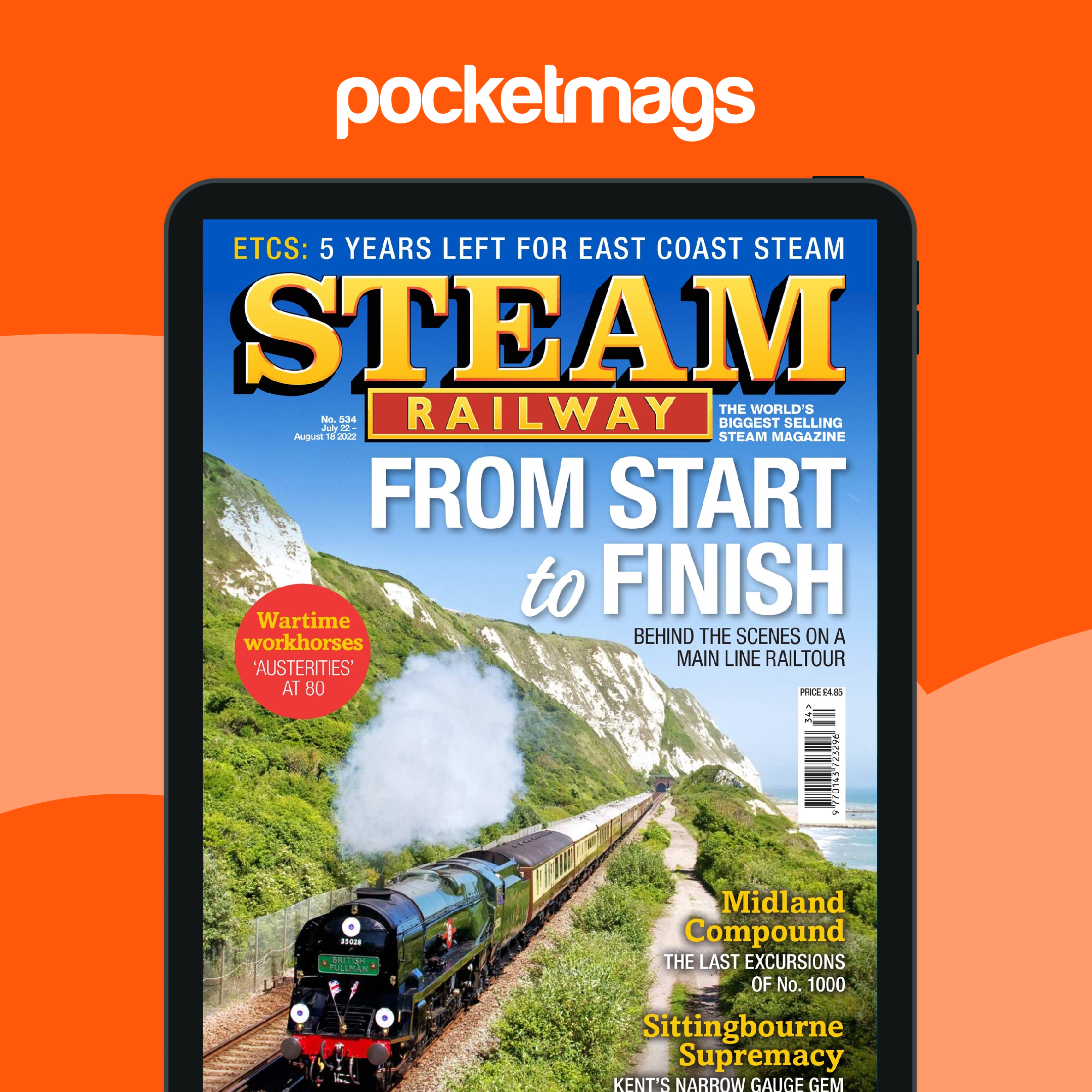 Steam Railway Magazine - 534 Back Issue