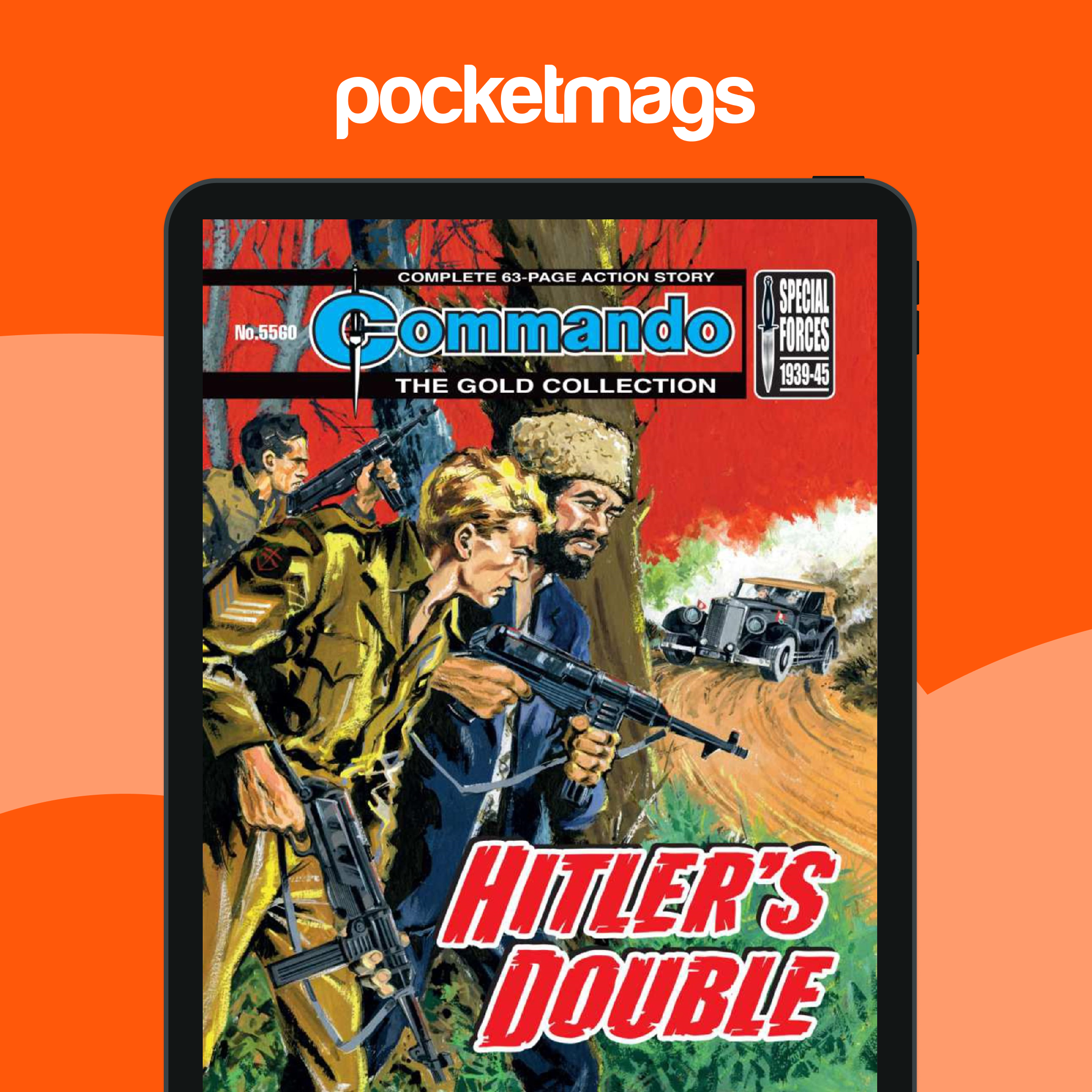 Commando Magazine - 5560 Back Issue