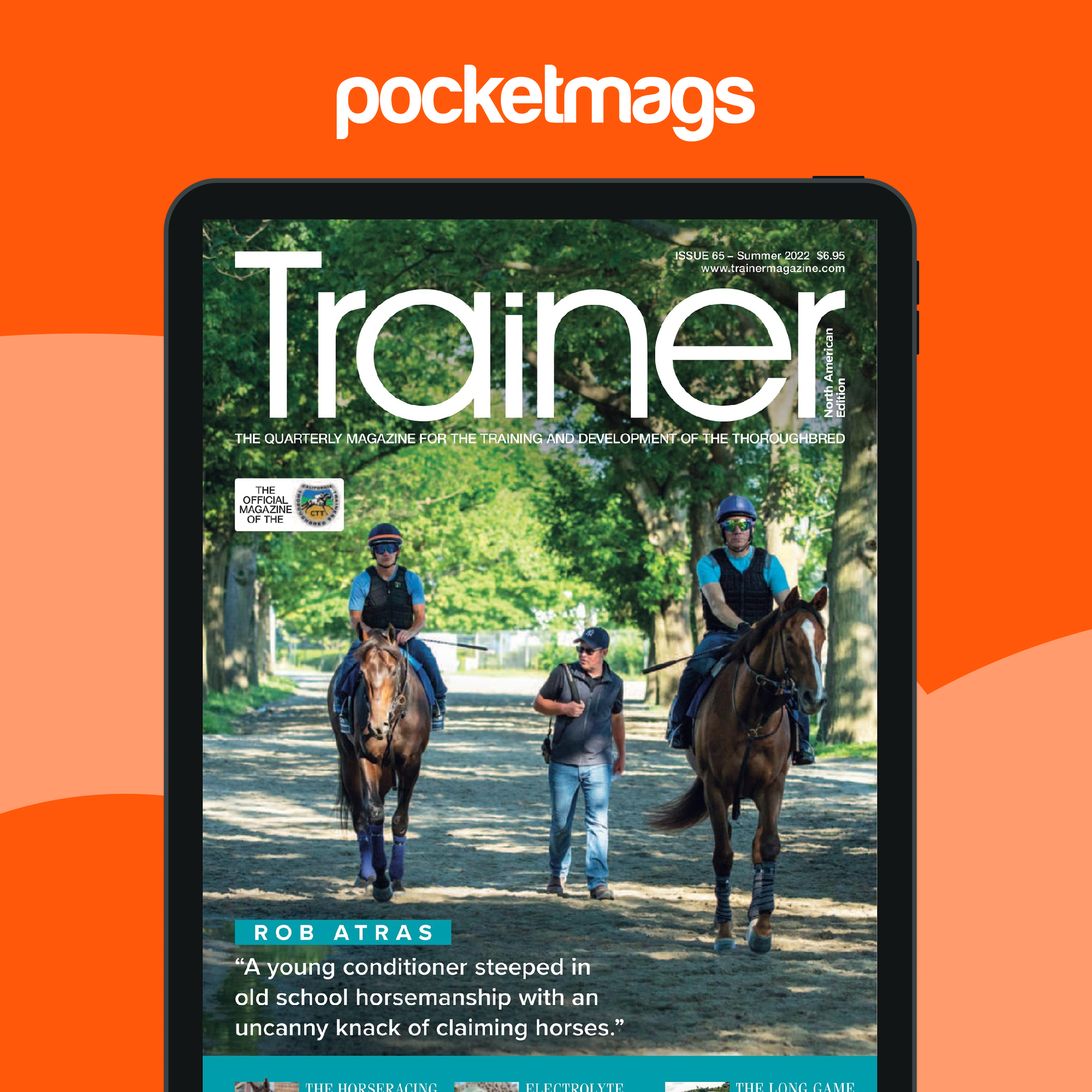 North American Trainer Magazine - horse racing - Summer 2022 Back Issue