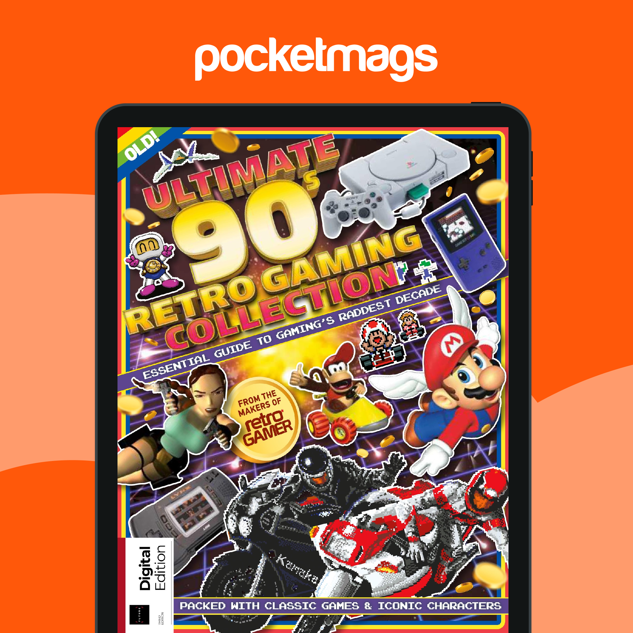 Gaming Bookazine - Ultimate 90s Retro Gaming Collection 3rd Edition ...