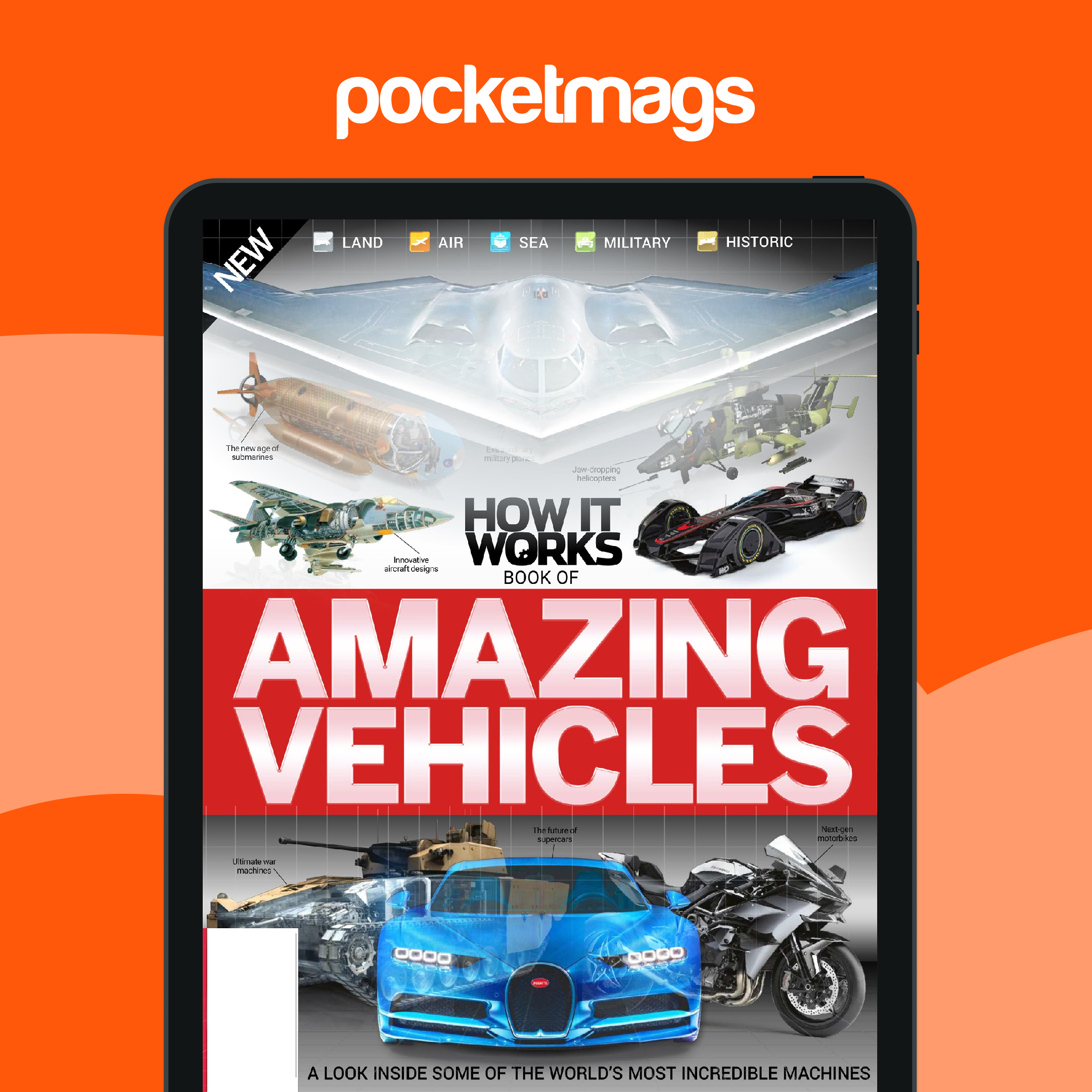 How It Works Bookazine - How It Works: Book Of Amazing Vehicles 10th ...