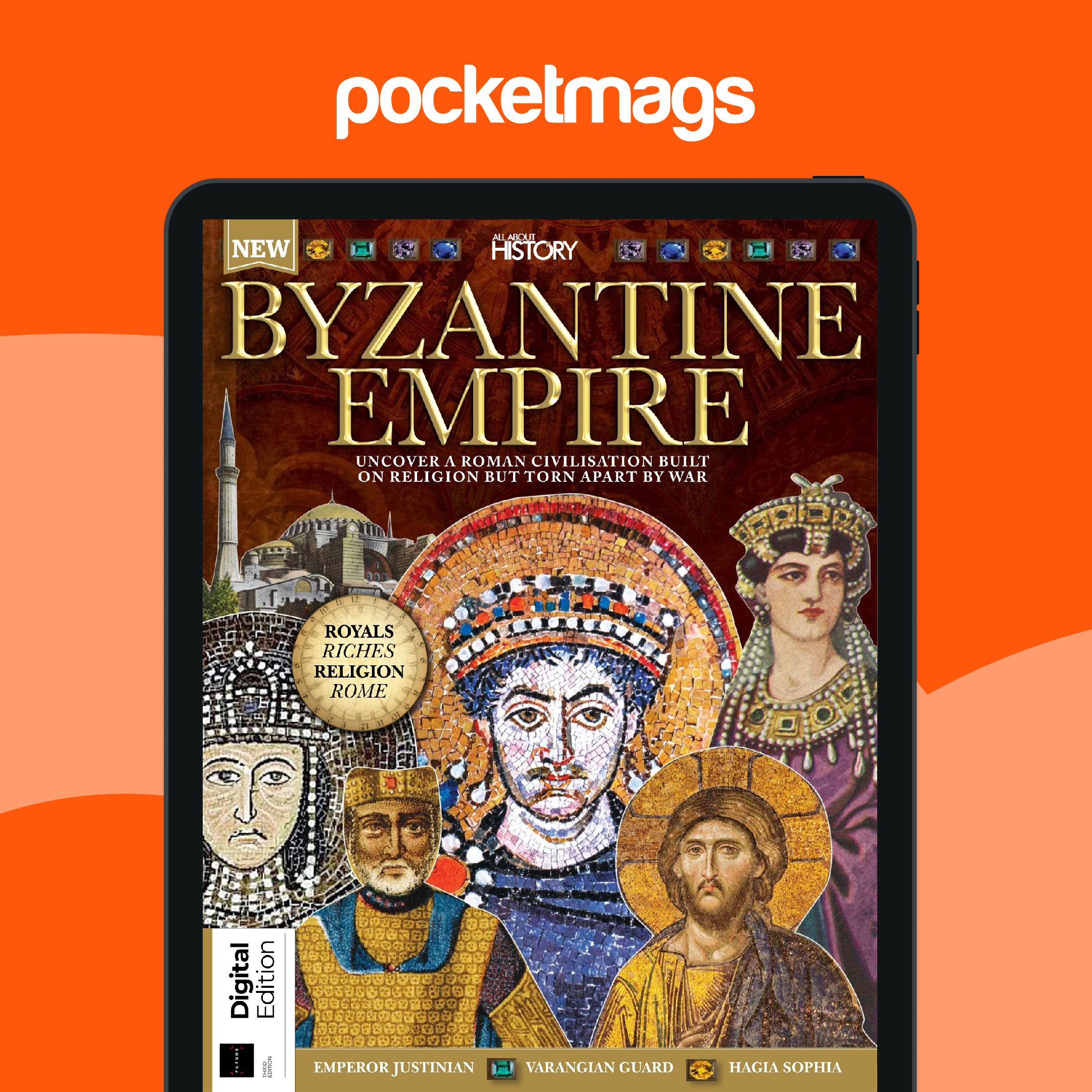 The History Anthology Magazine - All About History Book of Byzantine ...