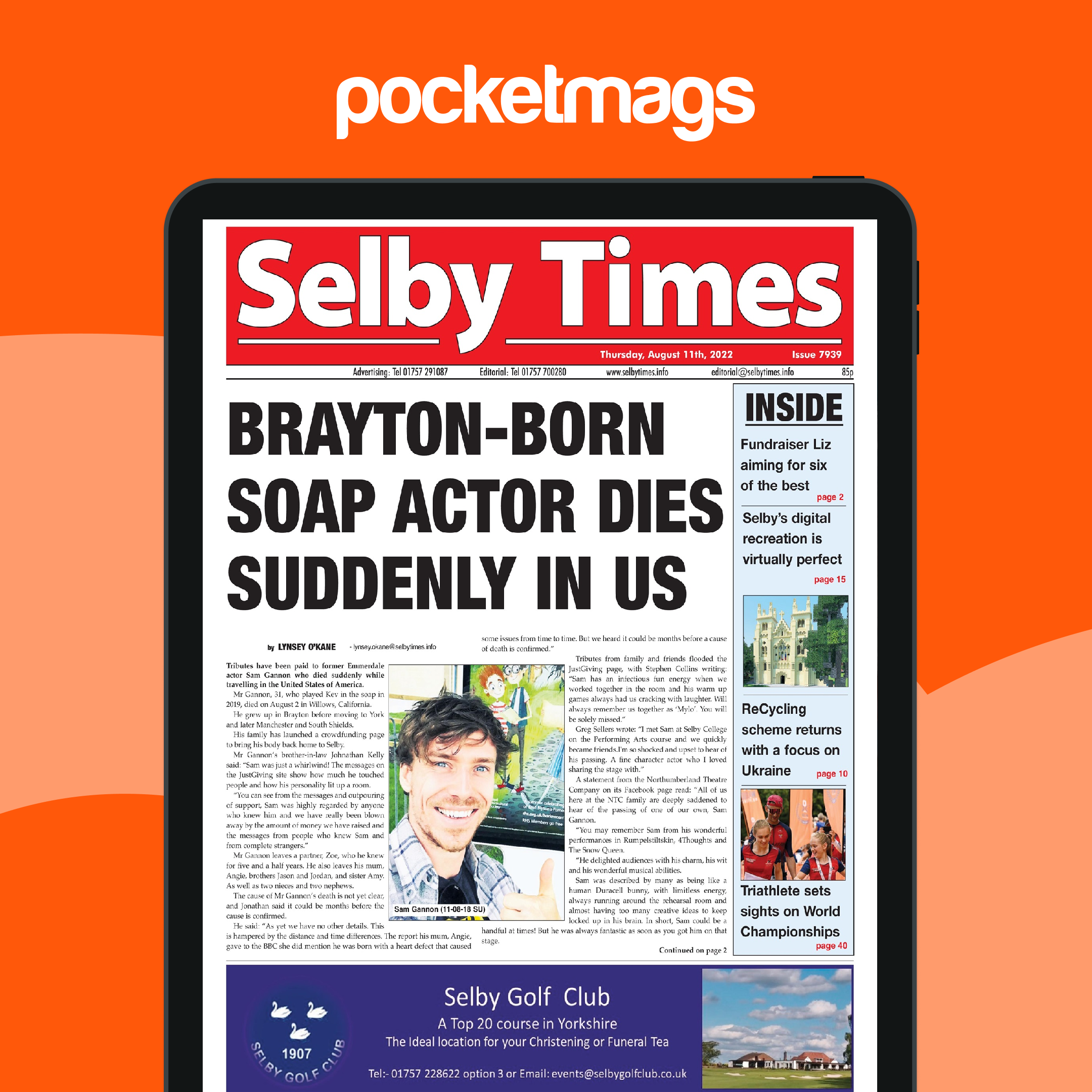 Selby Times Magazine - Thursday, August 11th Back Issue