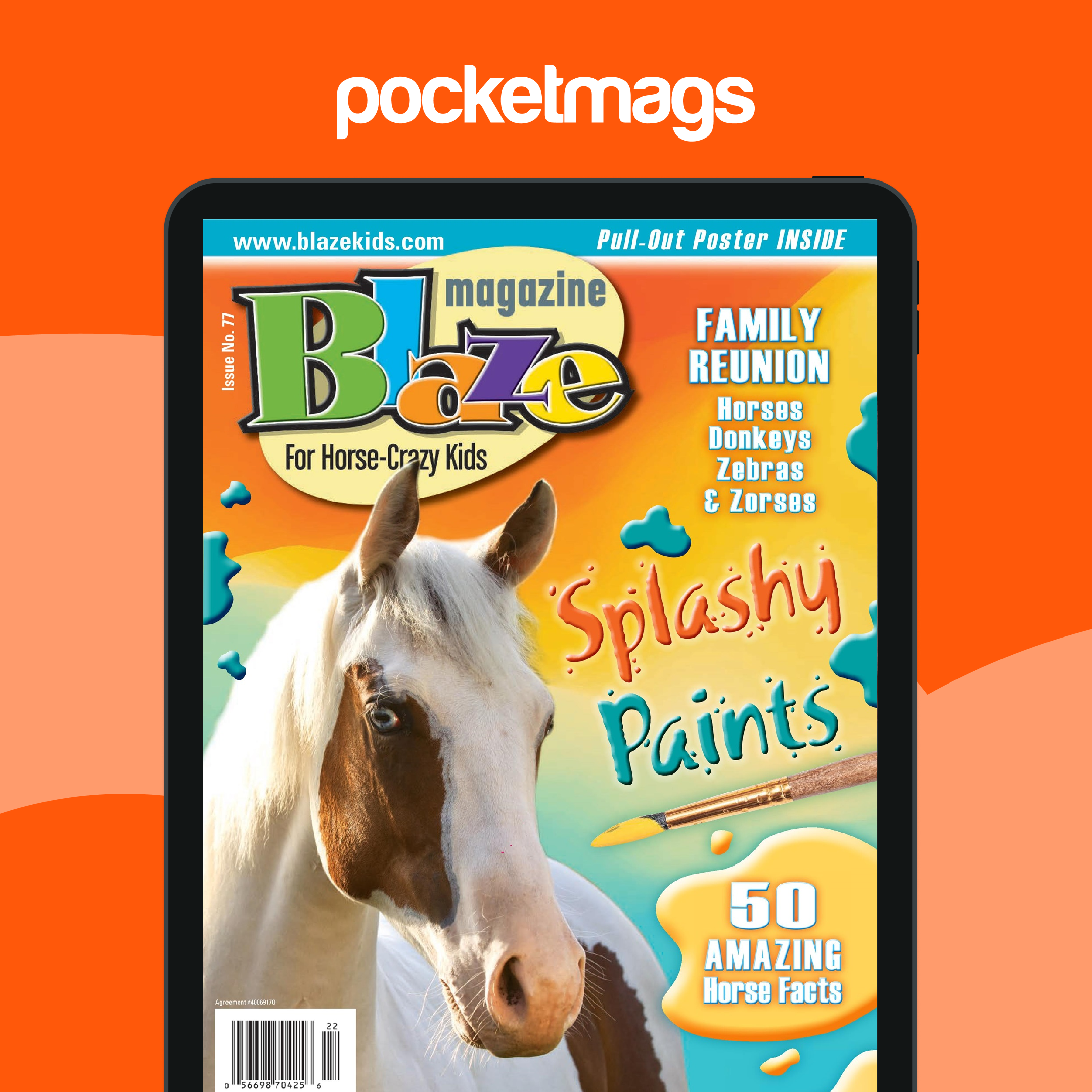 Blaze Magazine For Horse Crazy Kids - Summer 2022 Édition spéciale