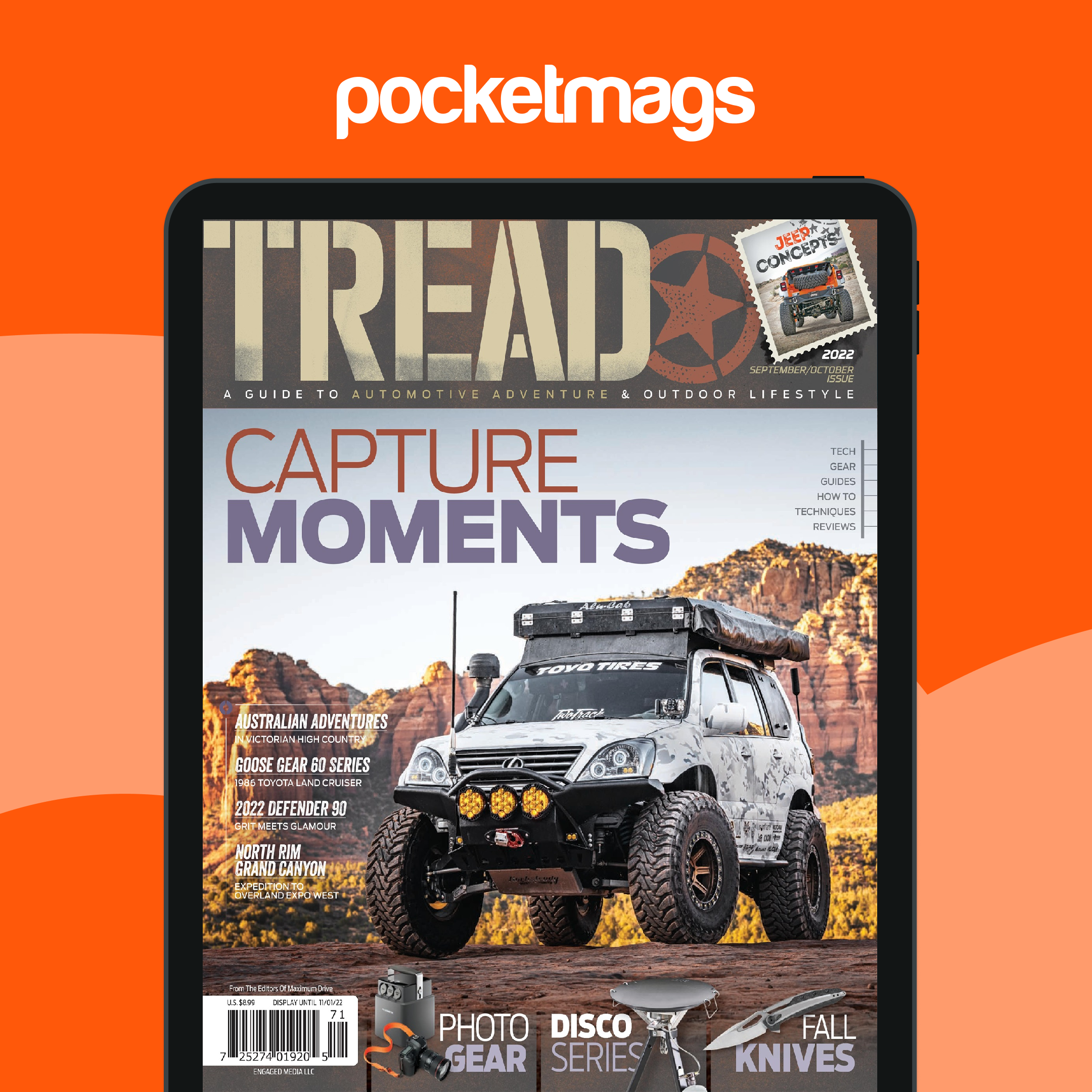 Tread Magazine - Tread Sep/Oct 22 Back Issue