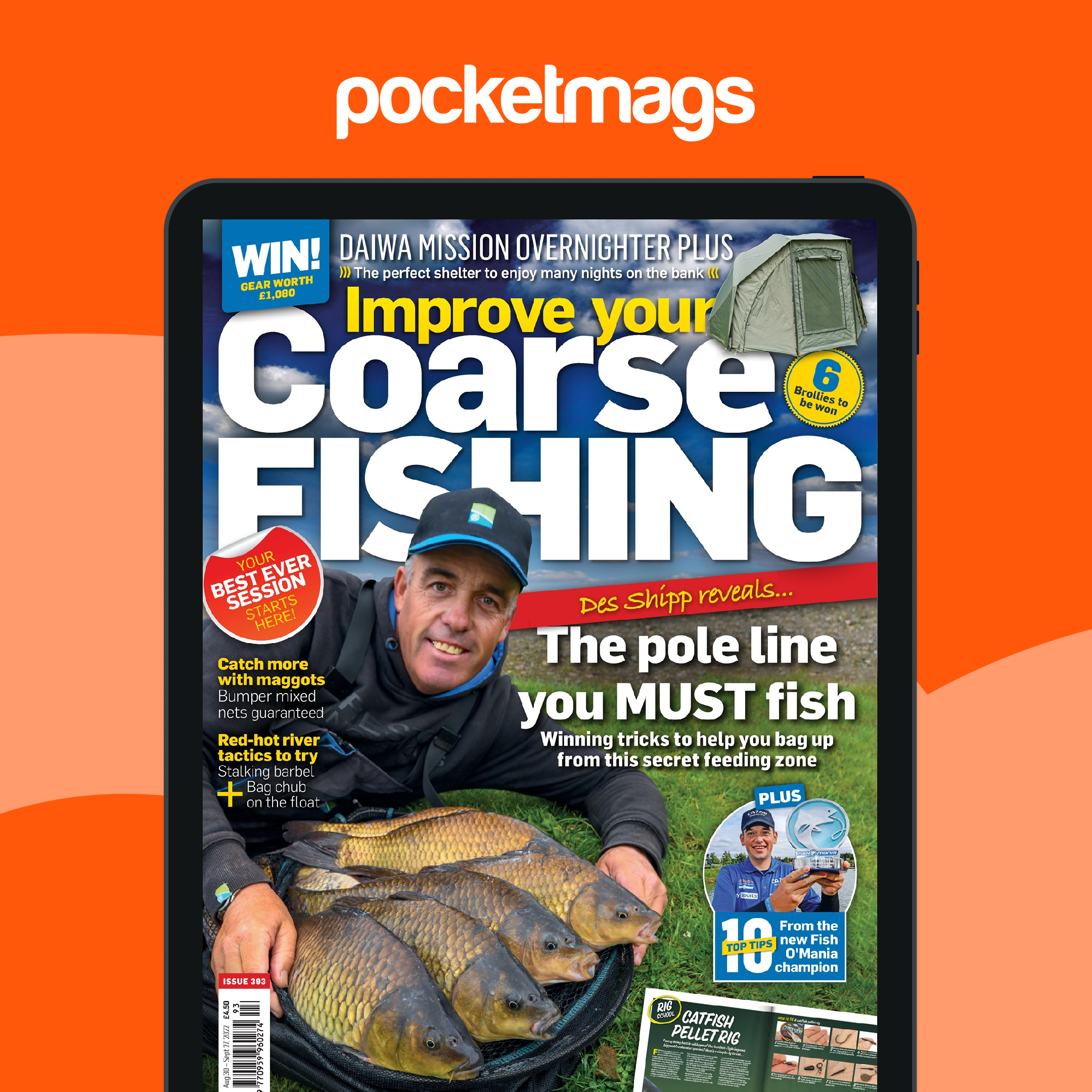 Improve Your Coarse Fishing Magazine - FREE Sample Issue Edición especial