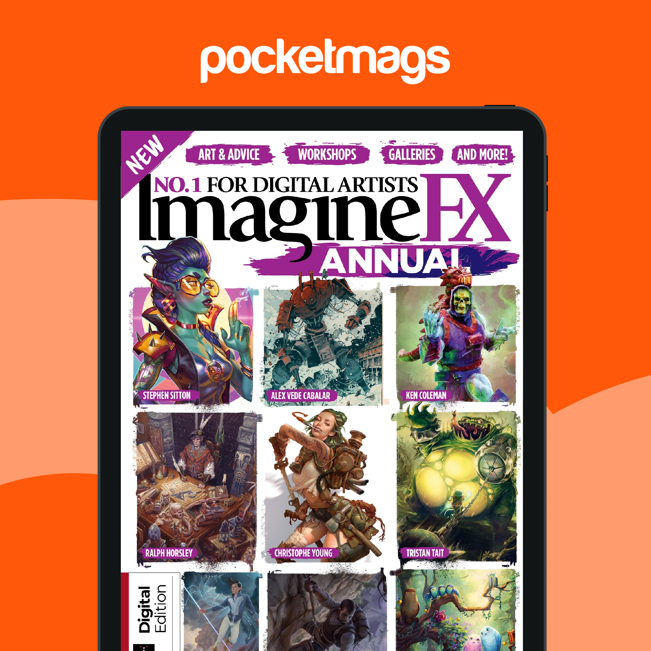 Creative Bookazine - ImagineFX Annual (2023) Volume 6 Back Issue
