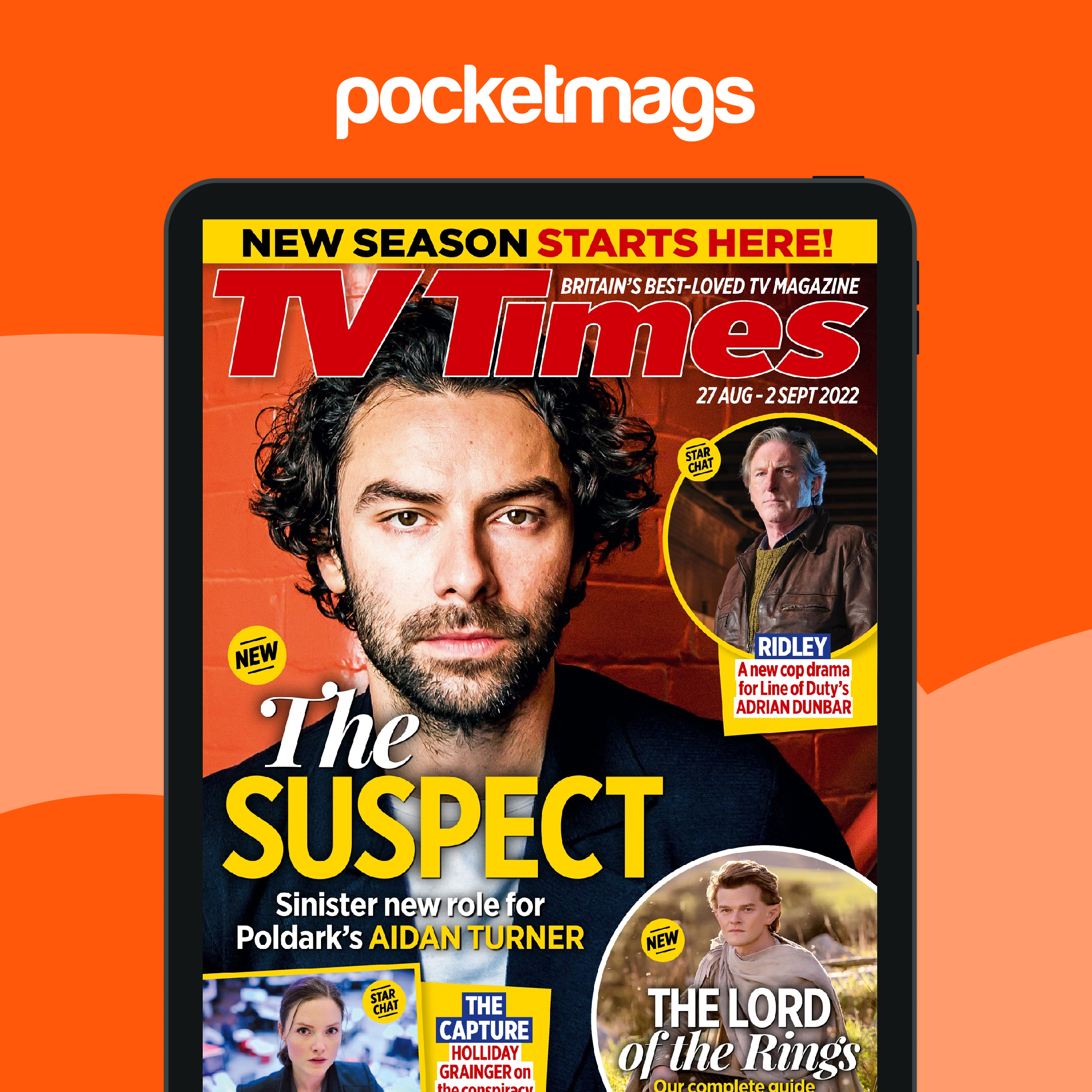 TV Times Magazine - 27-Aug-2022 Back Issue