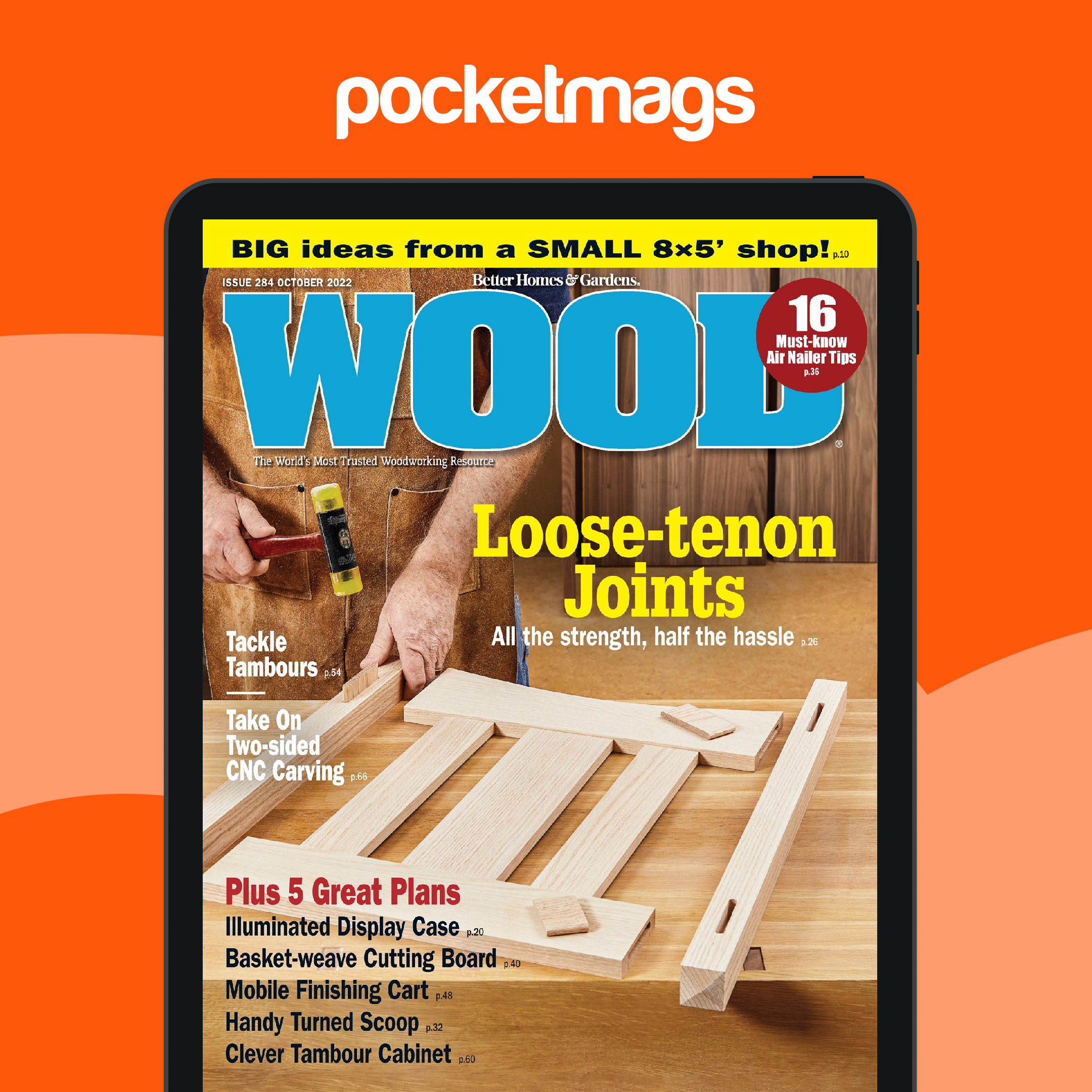 Wood Magazine - October 2022 Back Issue