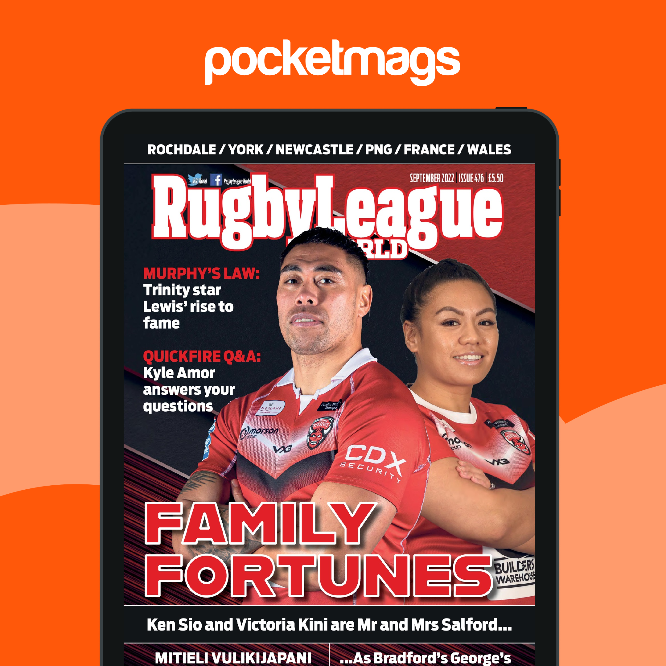 Rugby League World Magazine - 476 Edición anterior