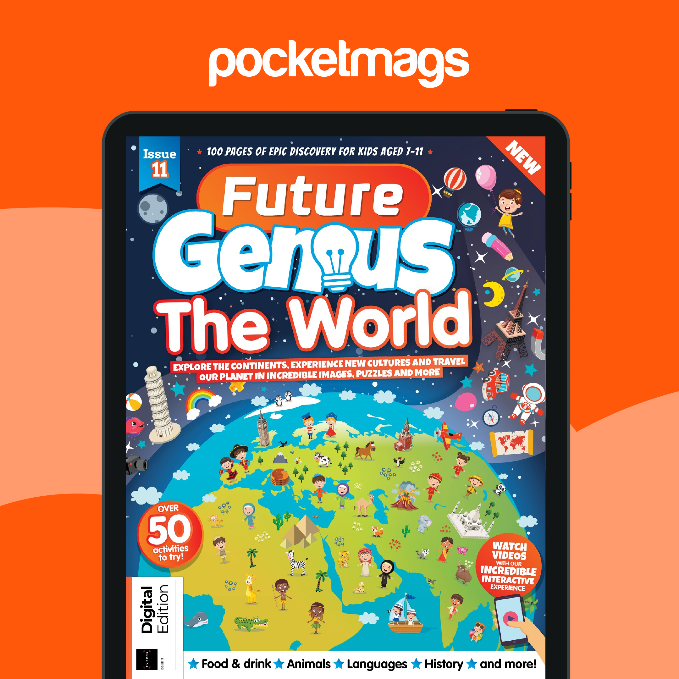 Future Genius Bookazine - Future Genius: The World Issue 11 Back Issue