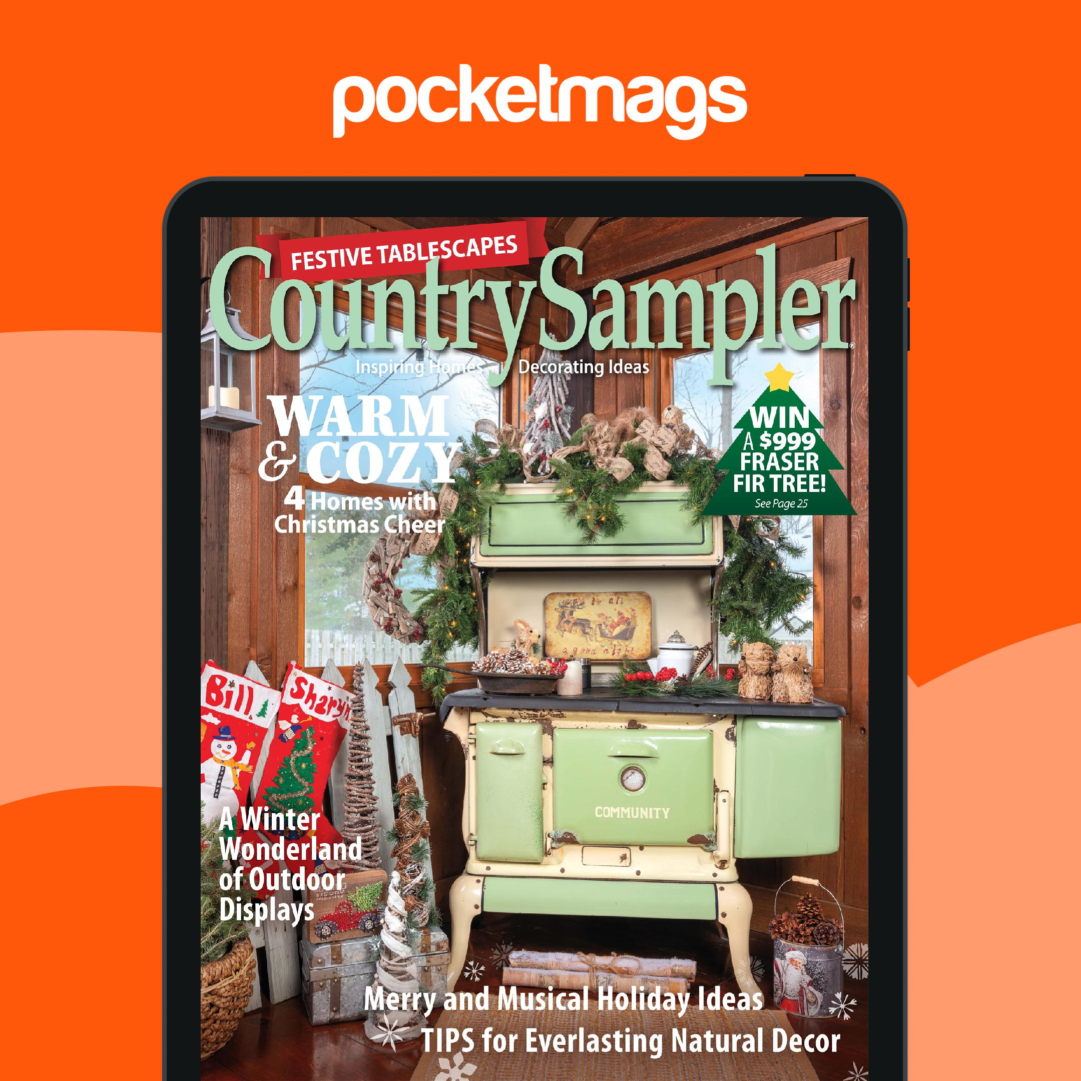 Country Sampler Home Magazine - November 2022 Back Issue