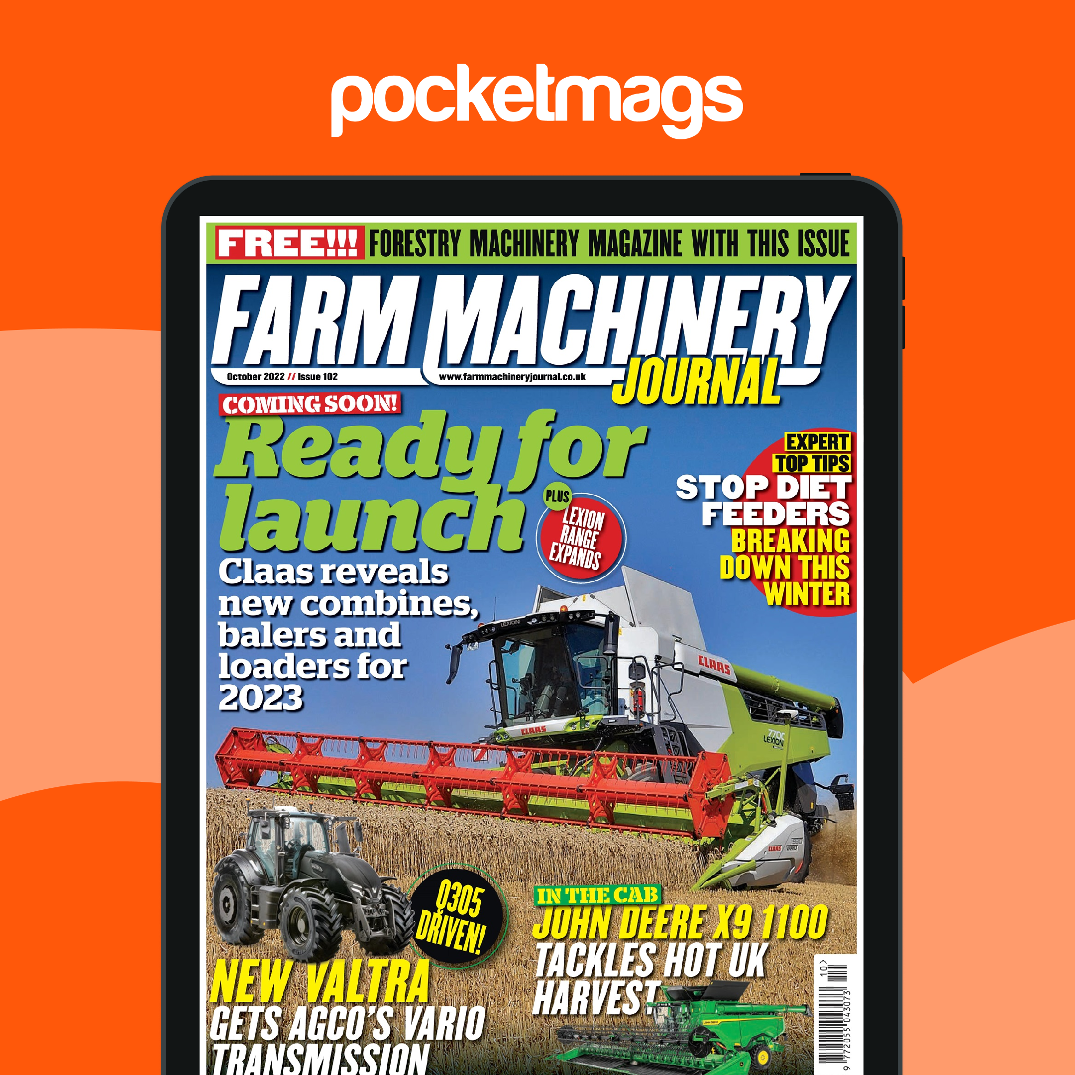 Farm Machinery Journal Magazine - October 2022 Back Issue