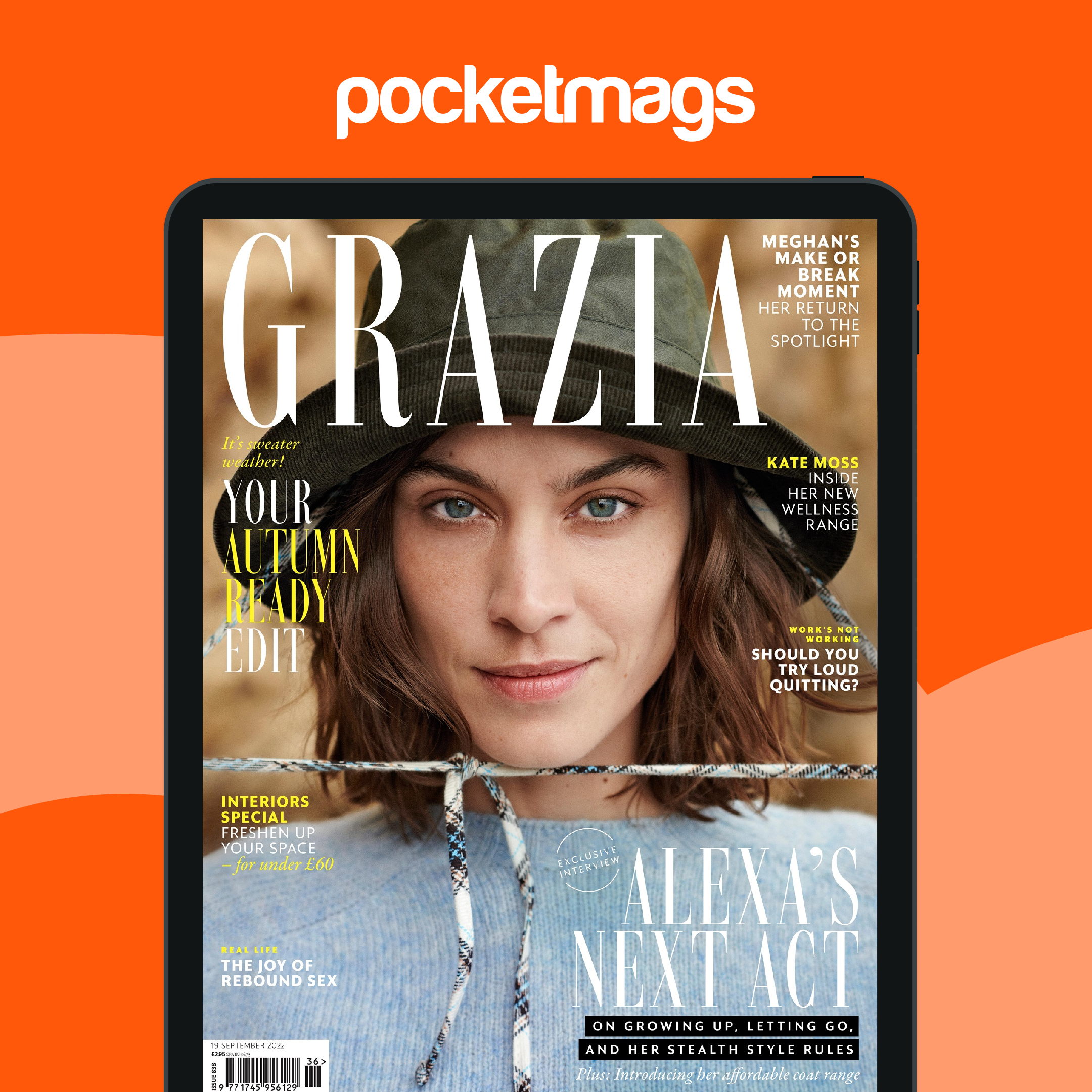 Grazia Magazine - FREE Sample Issue Special Issue