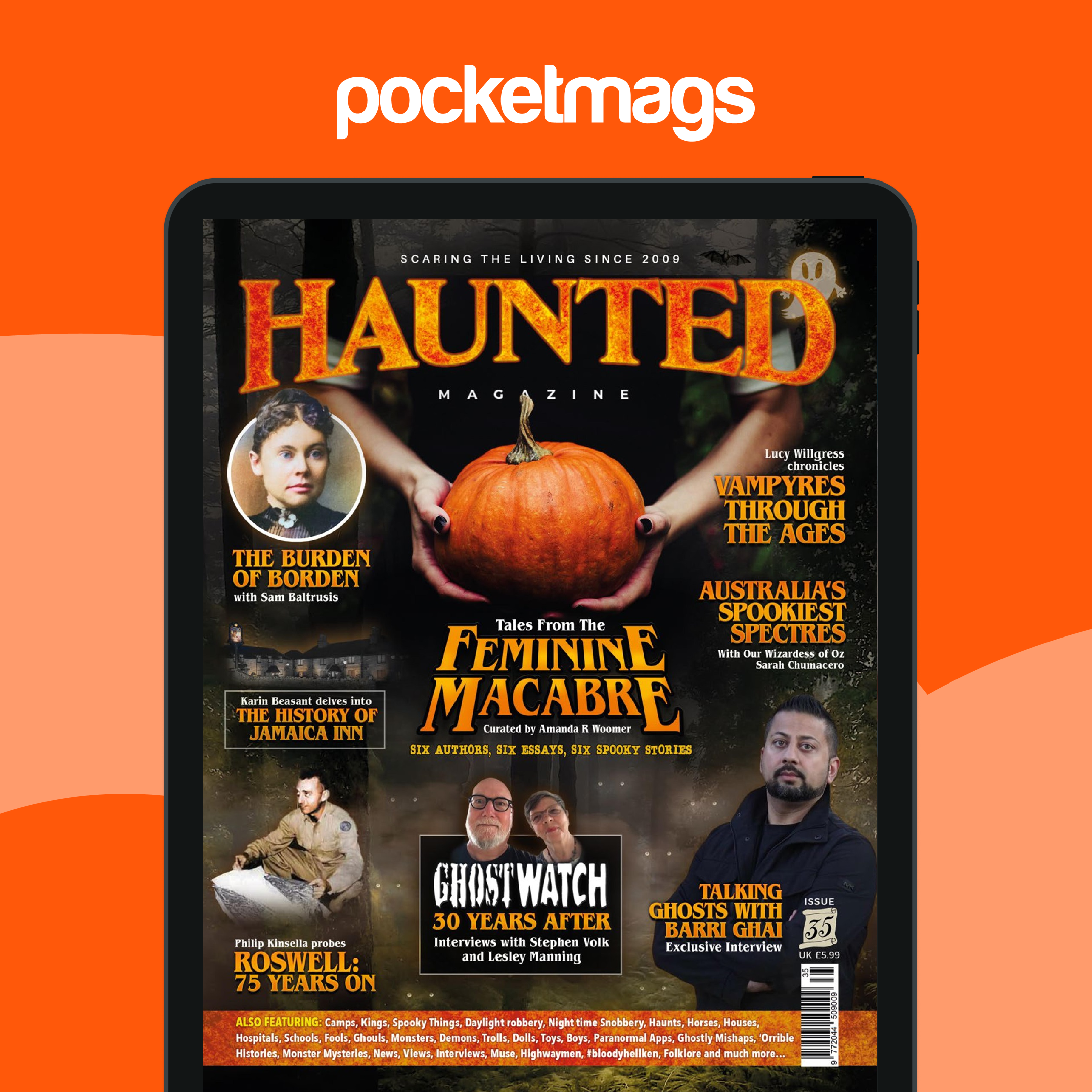 Haunted Magazine - Haunted Magazine 35 Back Issue