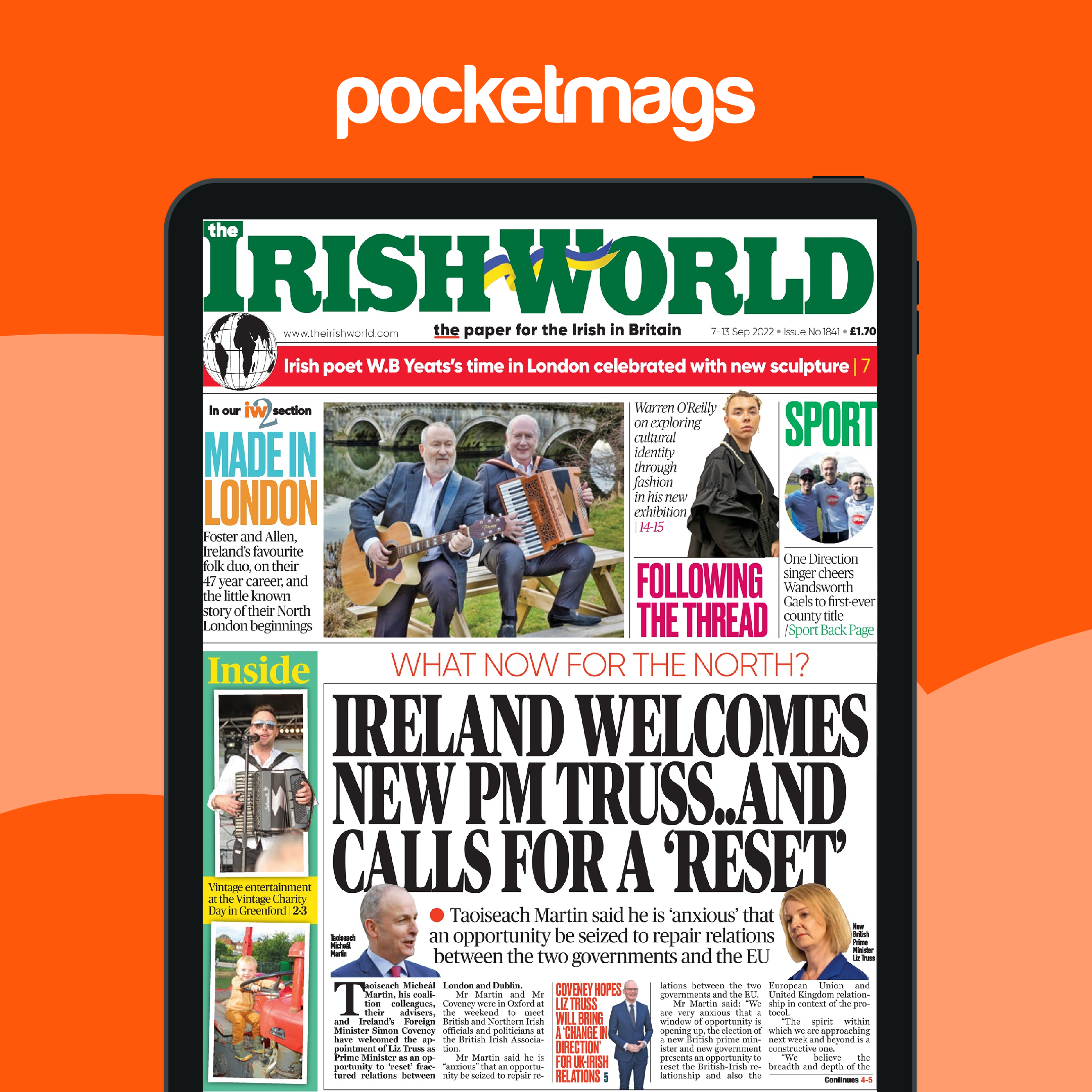 Irish World Magazine - 1841 Back Issue