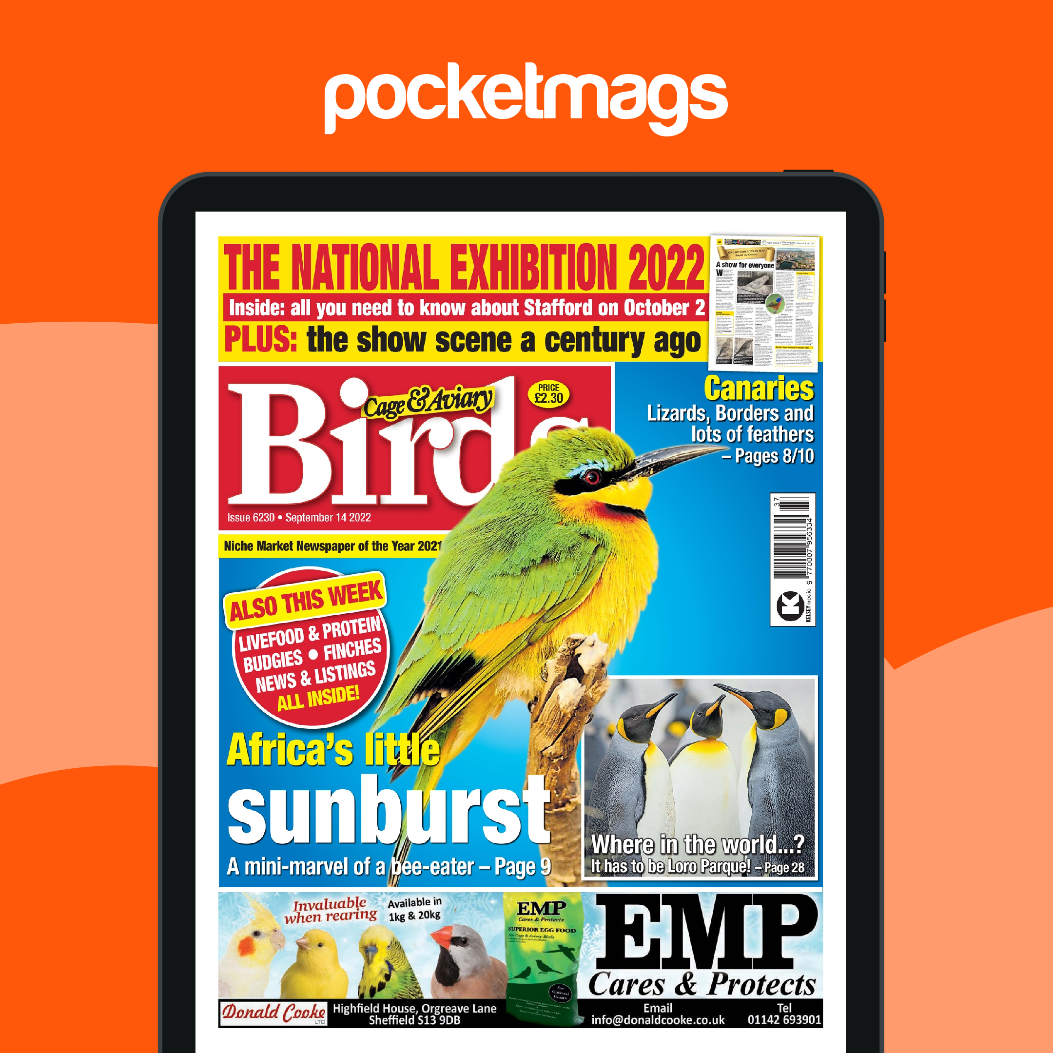 Cage & Aviary Birds Magazine - 14/09/2022 Back Issue