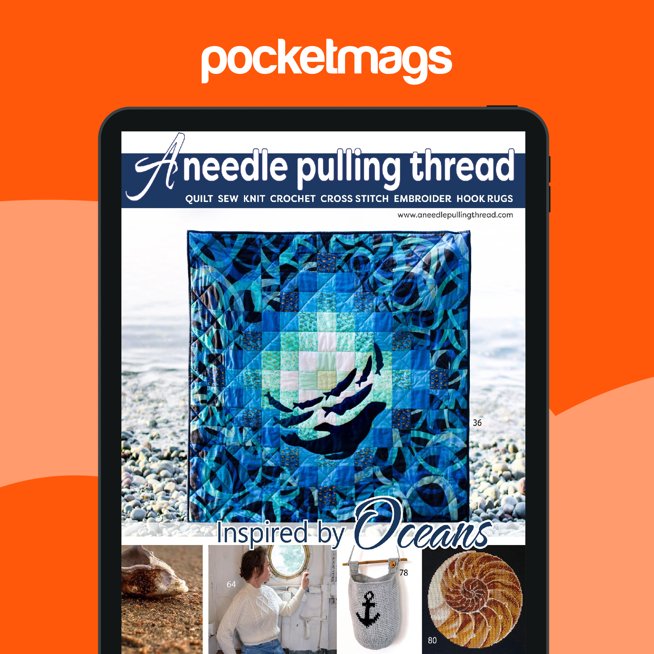 A Needle Pulling Thread Magazine - Issue 60 Edição anterior