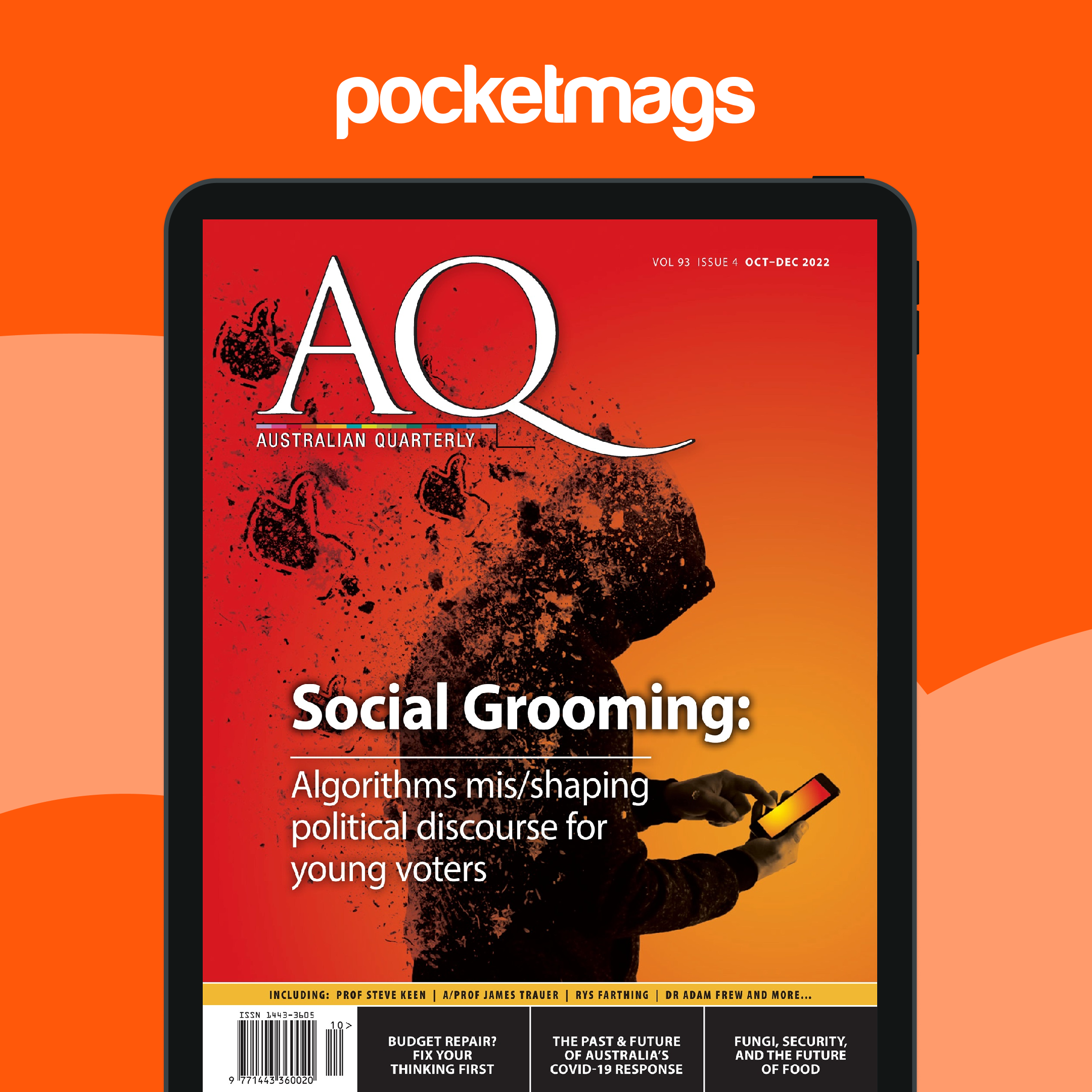 AQ: Australian Quarterly Magazine - AQ: Australian Quarterly 93.4 Back ...